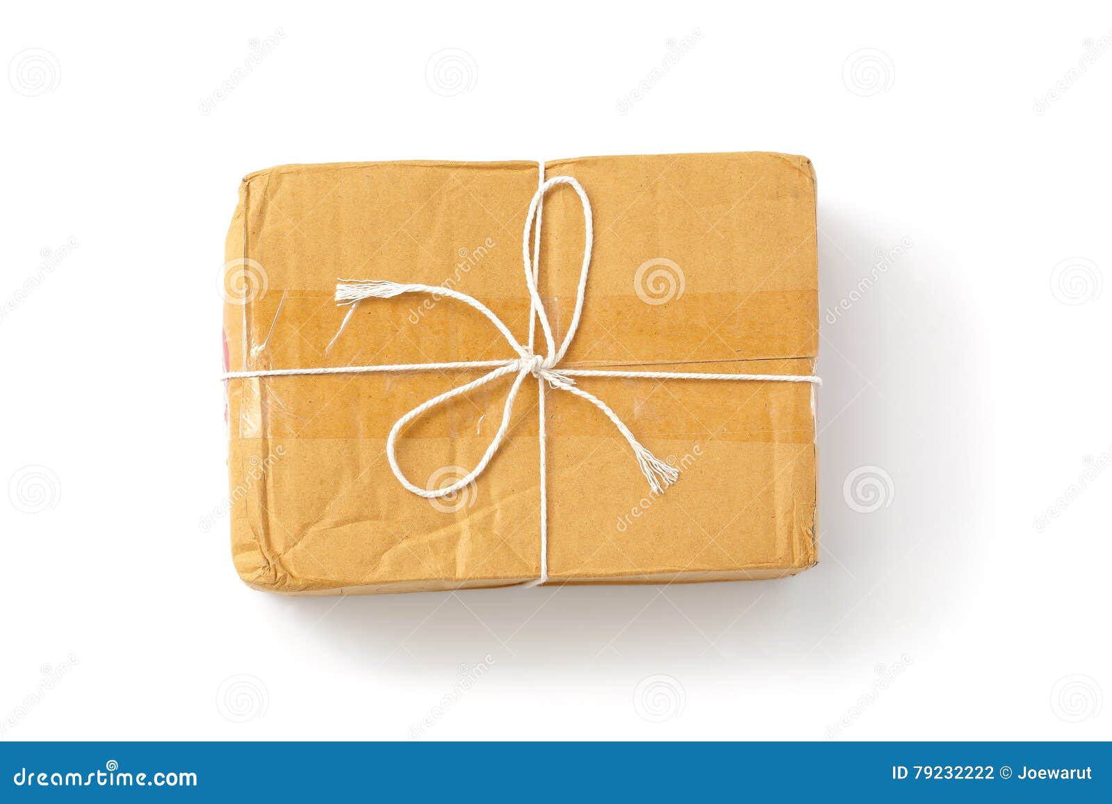 Box parcel stock photo. Image of cardboard, craft, isolated - 79232222
