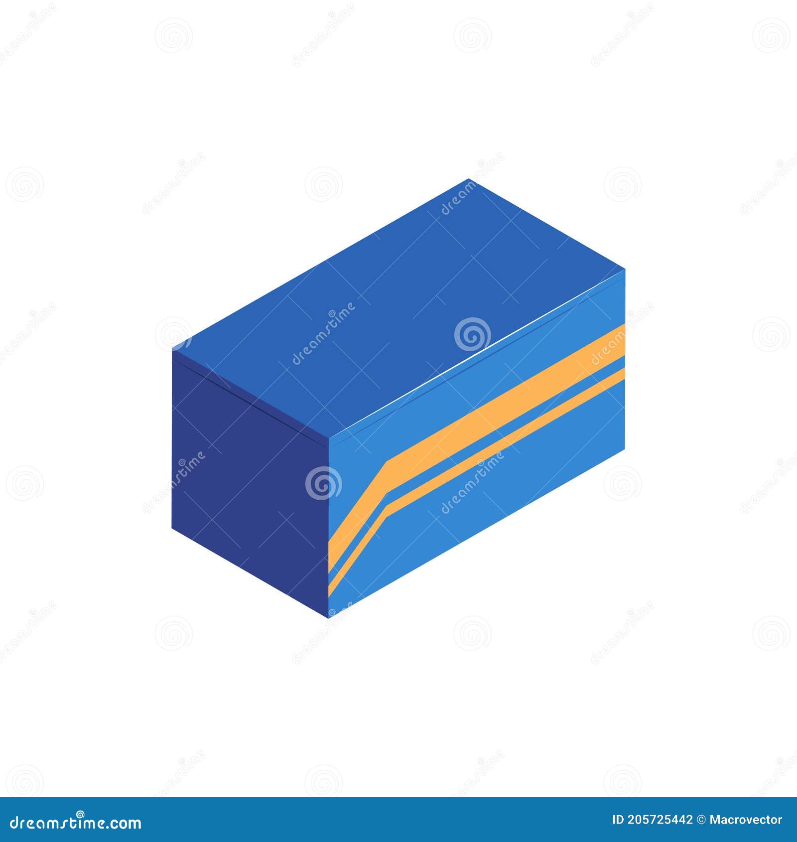 Box Parcel Package Composition Stock Vector - Illustration of pick ...
