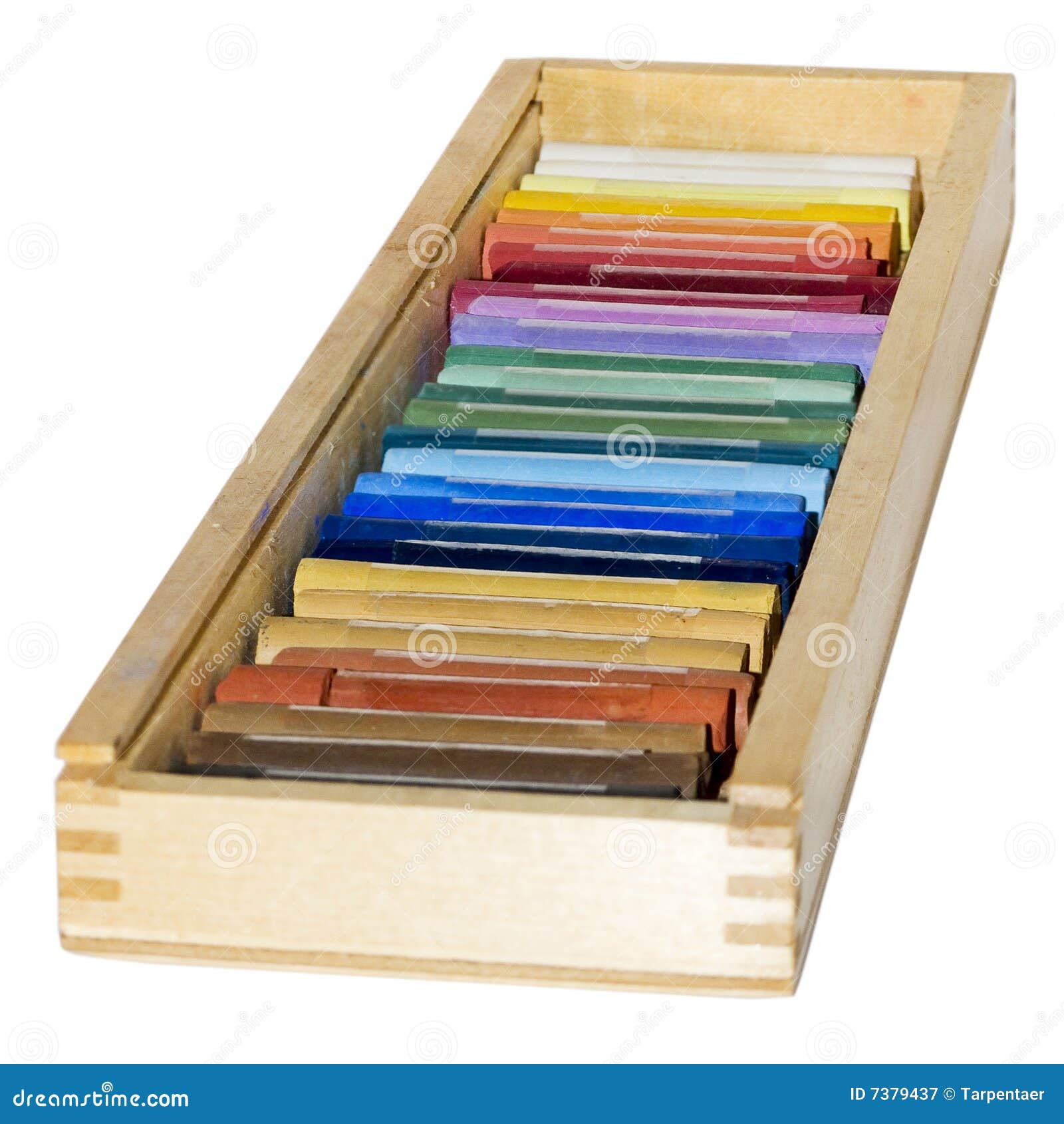 Box with a pastel stock image. Image of graphic, multi - 7379437