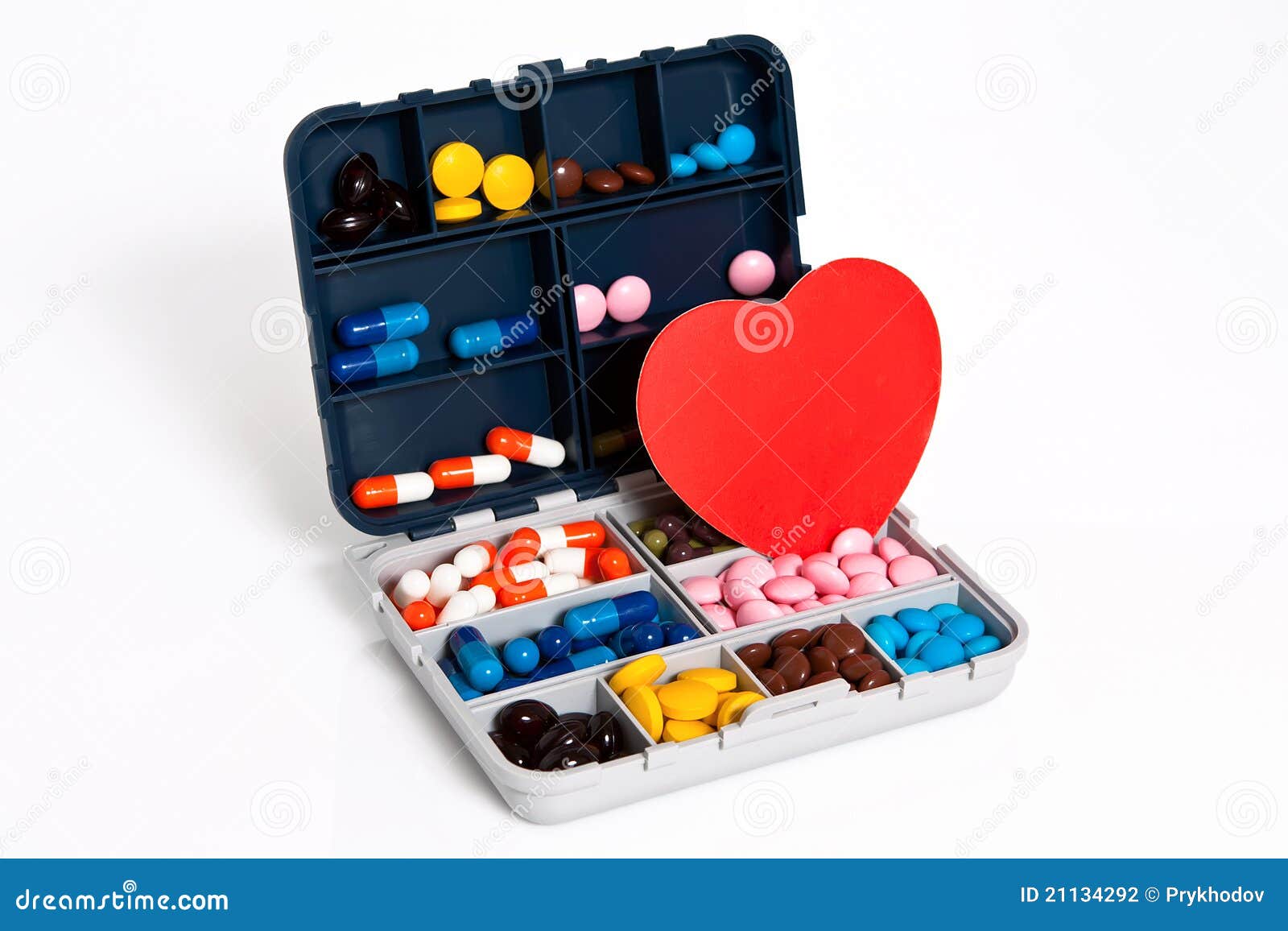 Box with pill stock photo. Image of antibiotics, cardiology - 21134292
