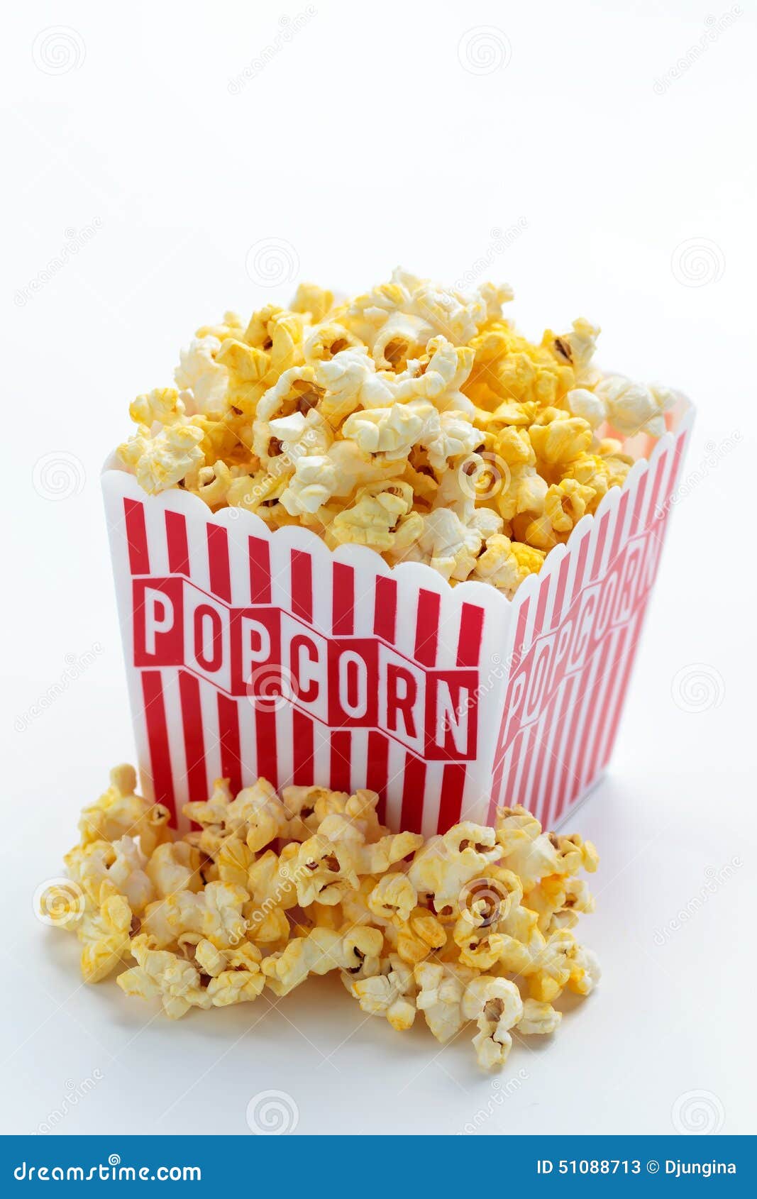Box of popcorn stock image. Image of healthy, royalty - 51088713
