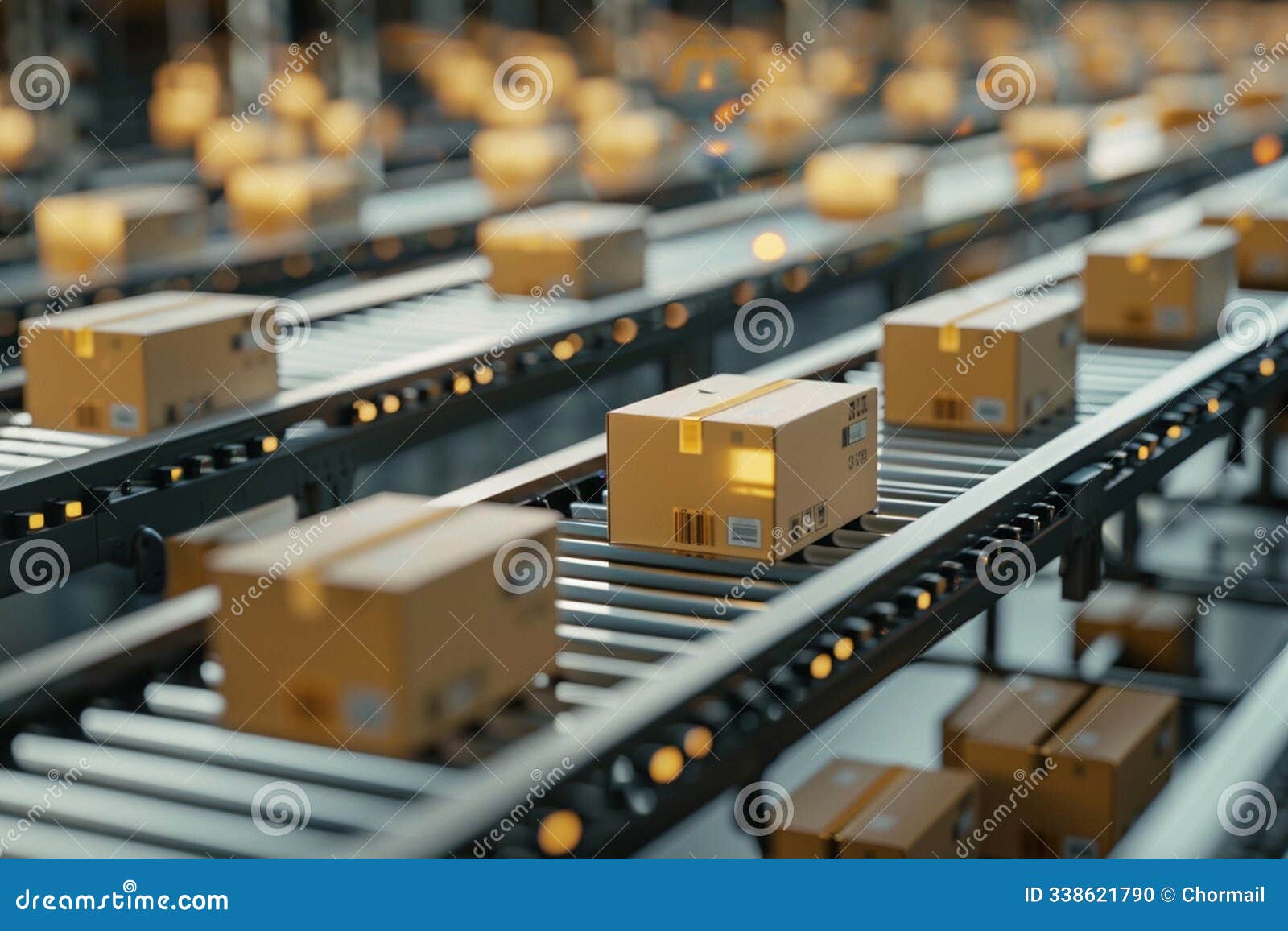 Box of Production Line in Manufacturing Industry, Technology for Export ...