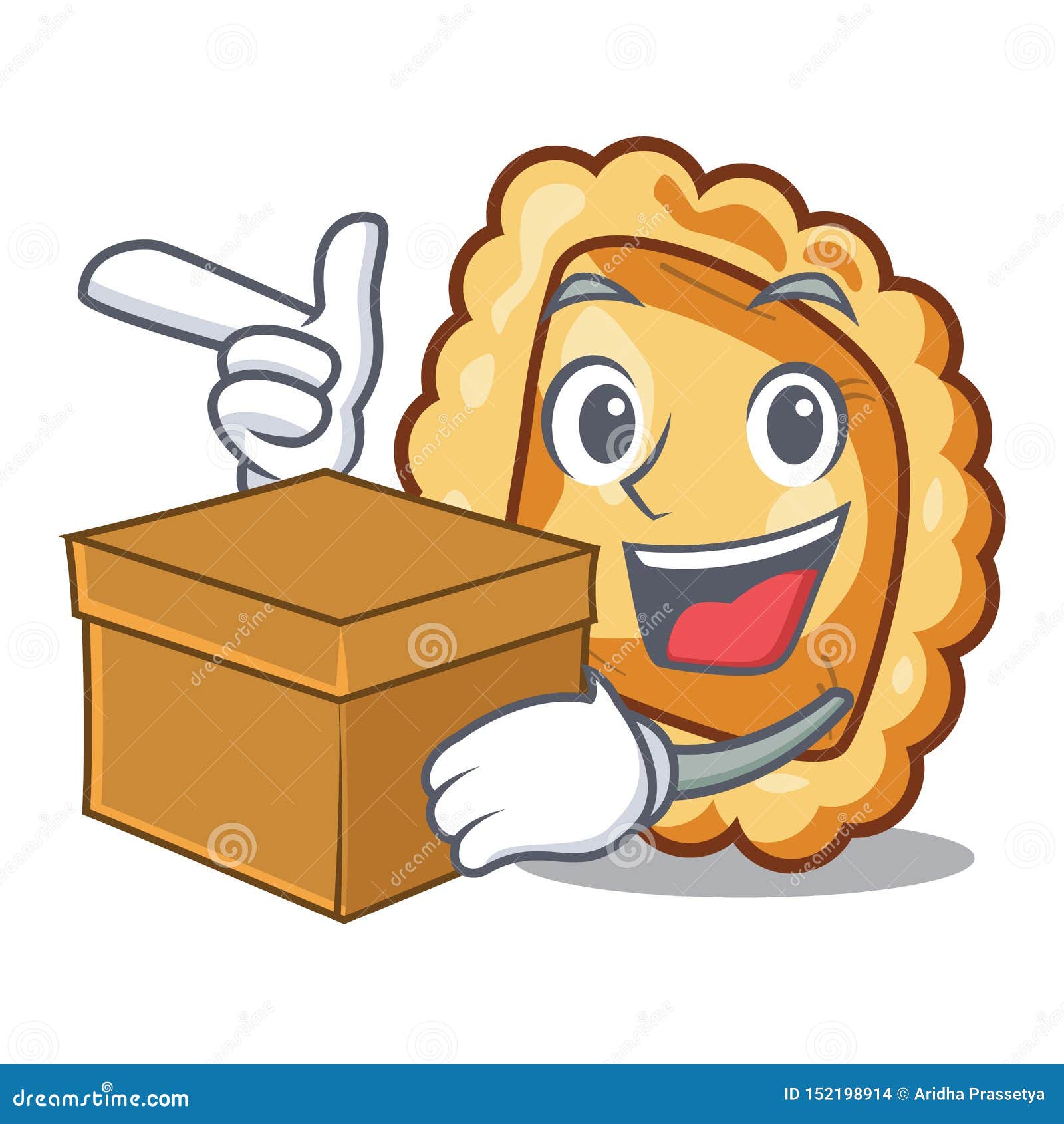 With Box Ravioli in the a Cartoon Bowl Stock Vector - Illustration of ...