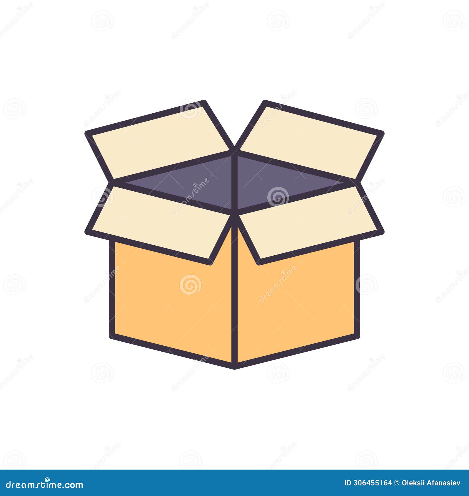 Box related vector icon stock vector. Illustration of warehouse - 306455164