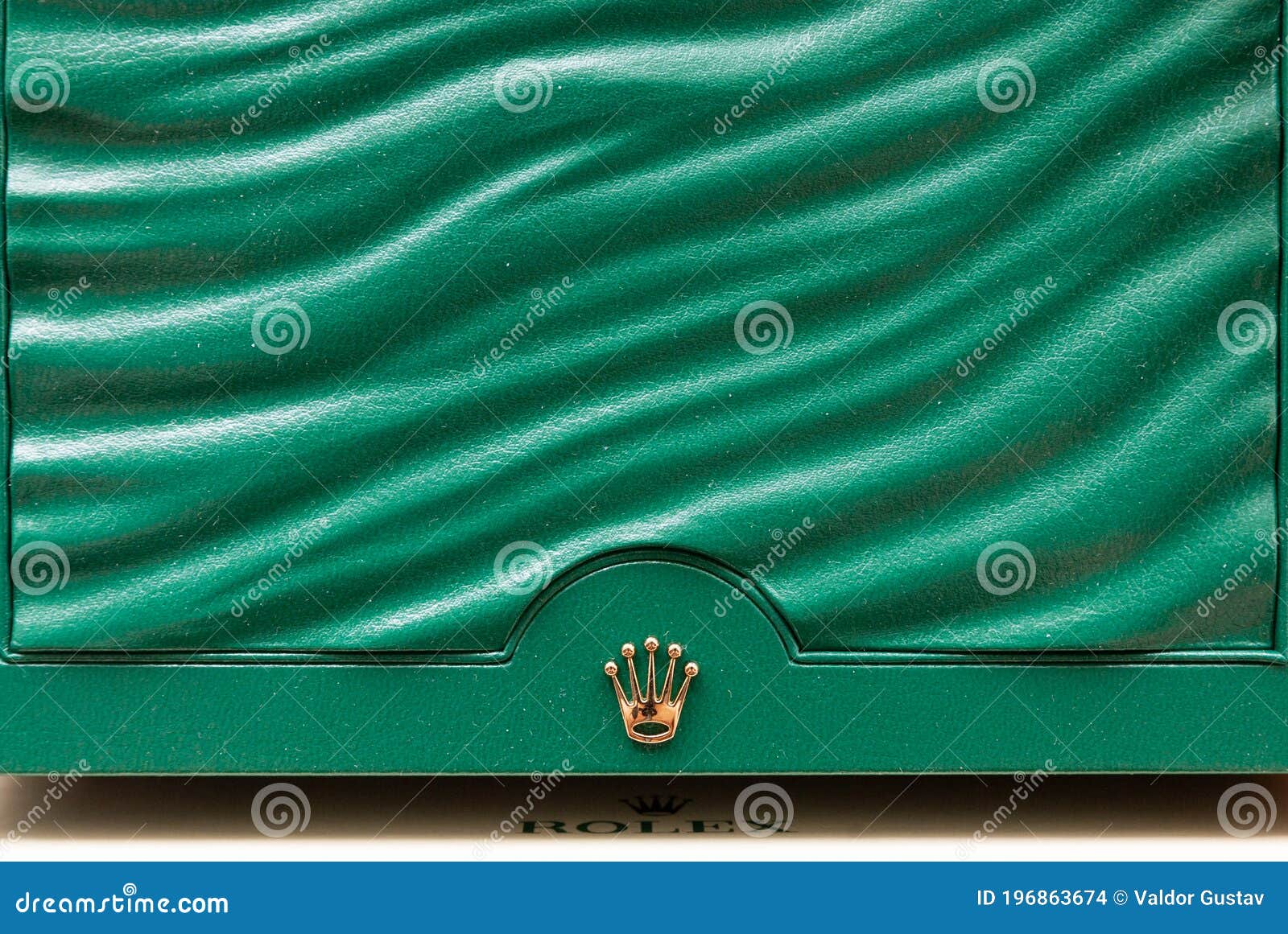 The box of rolex watch stock photo. Image of style, swiss - 196863674