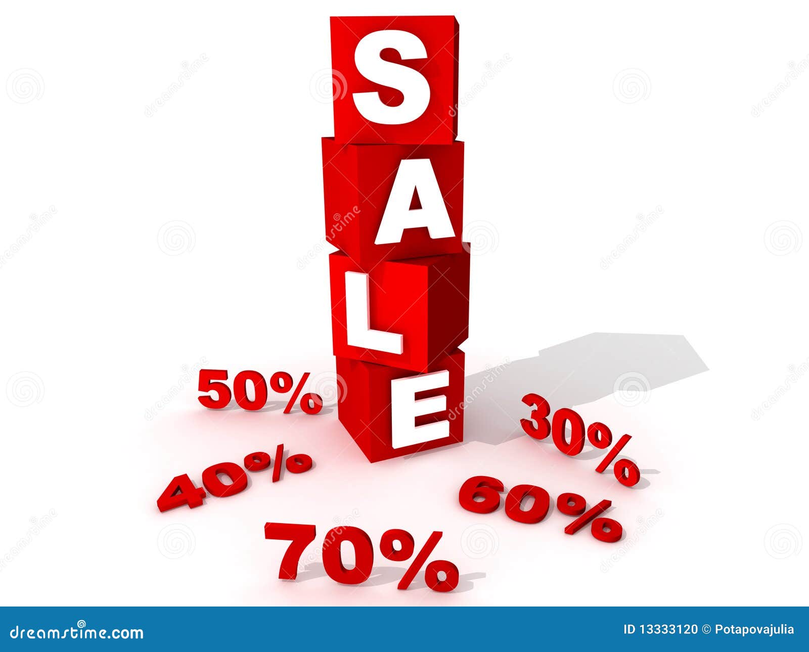 Box sale stock illustration. Illustration of boiler, letter - 13333120