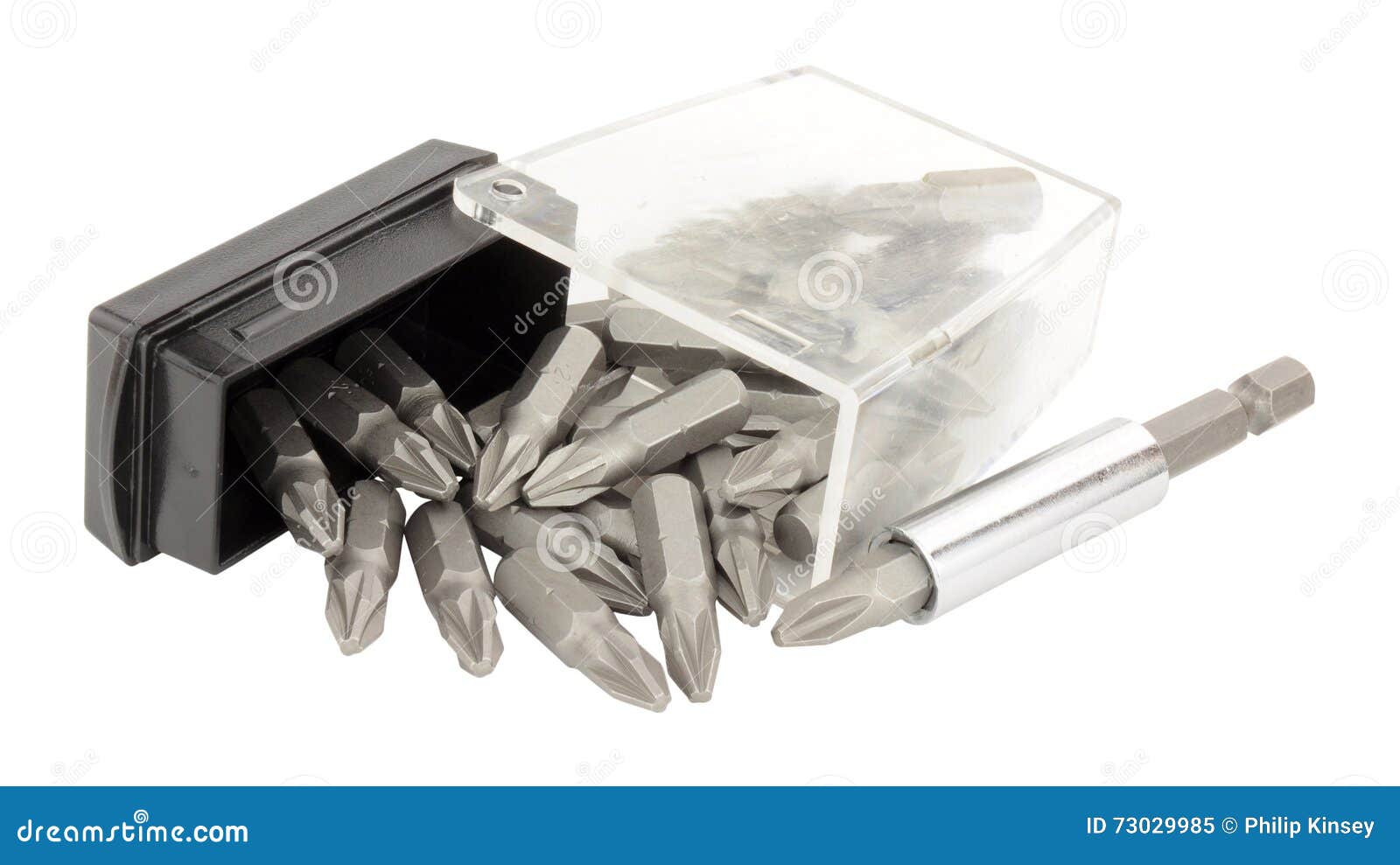 Box of Screwdriver Bits stock image. Image of background - 73029985