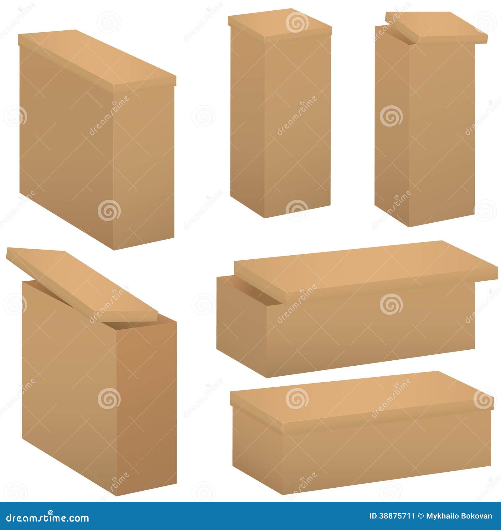 Box set stock illustration. Illustration of compartment - 38875711