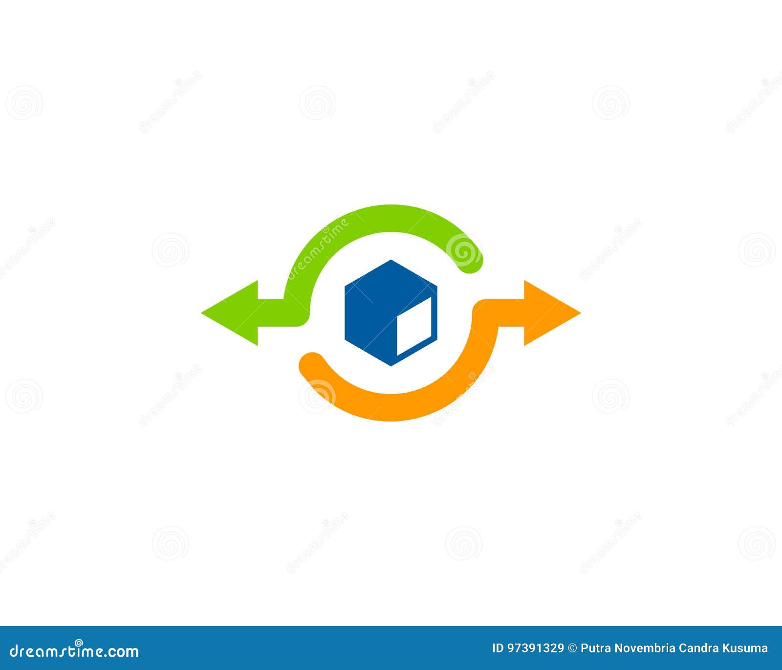 Box Share Icon Logo Design Element Stock Vector - Illustration of ...