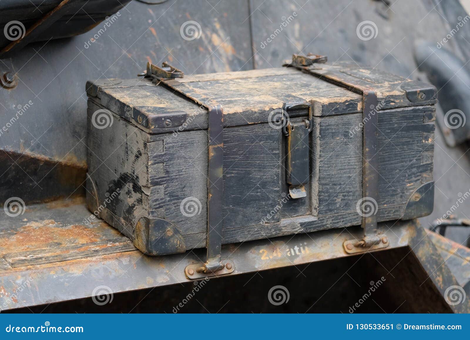 Box for shells stock image. Image of ancient, soldiers - 130533651