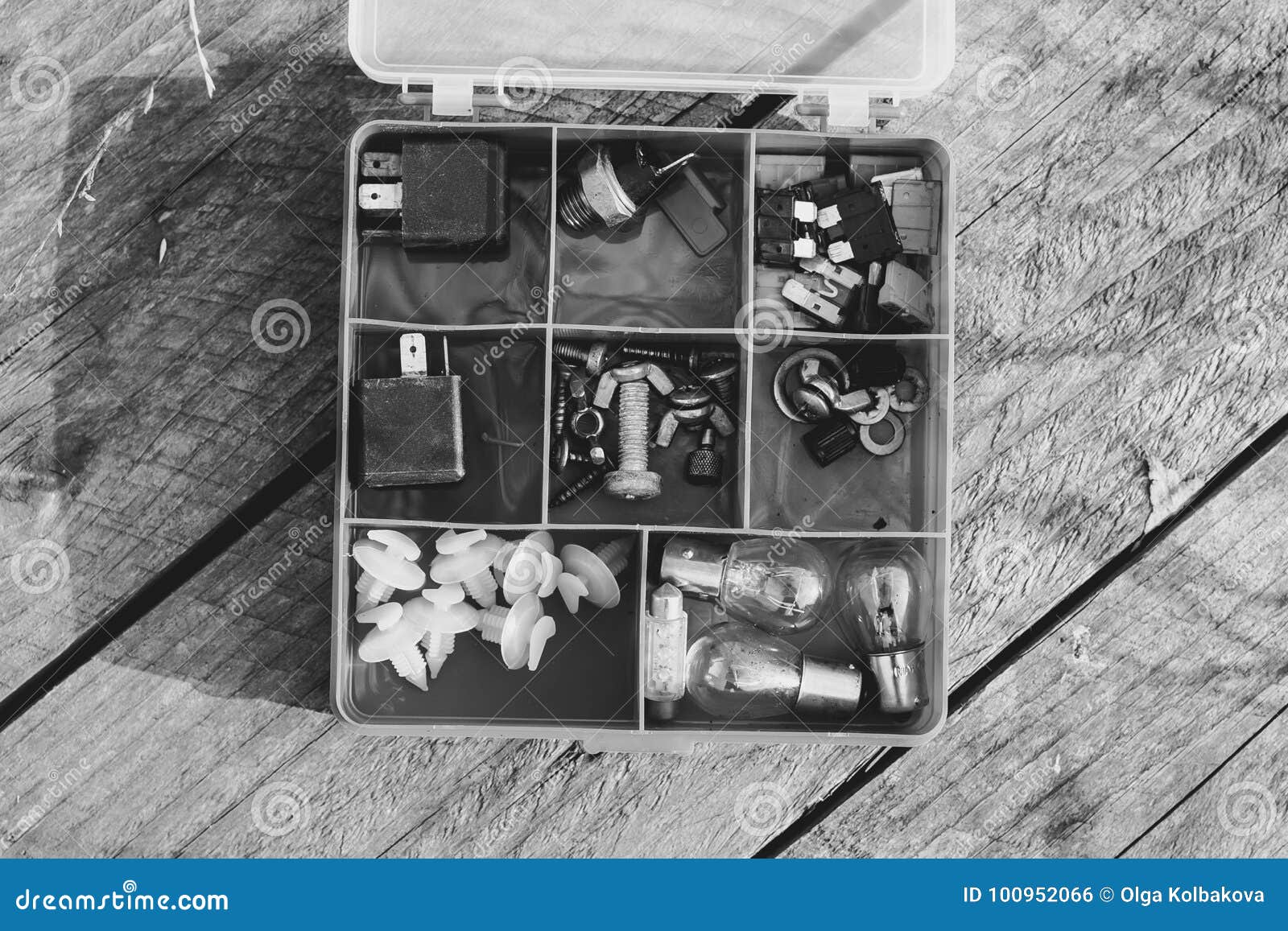 Box for small things stock photo. Image of closeup, grunge - 100952066