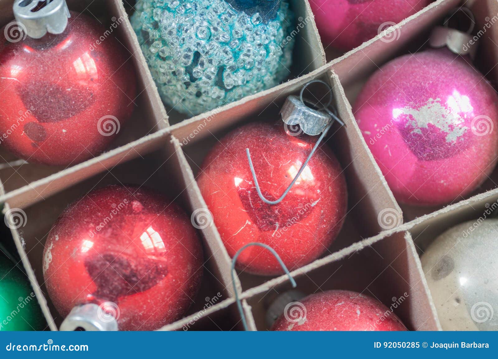 Box of spheres stock image. Image of shopping, worn, sphere - 92050285