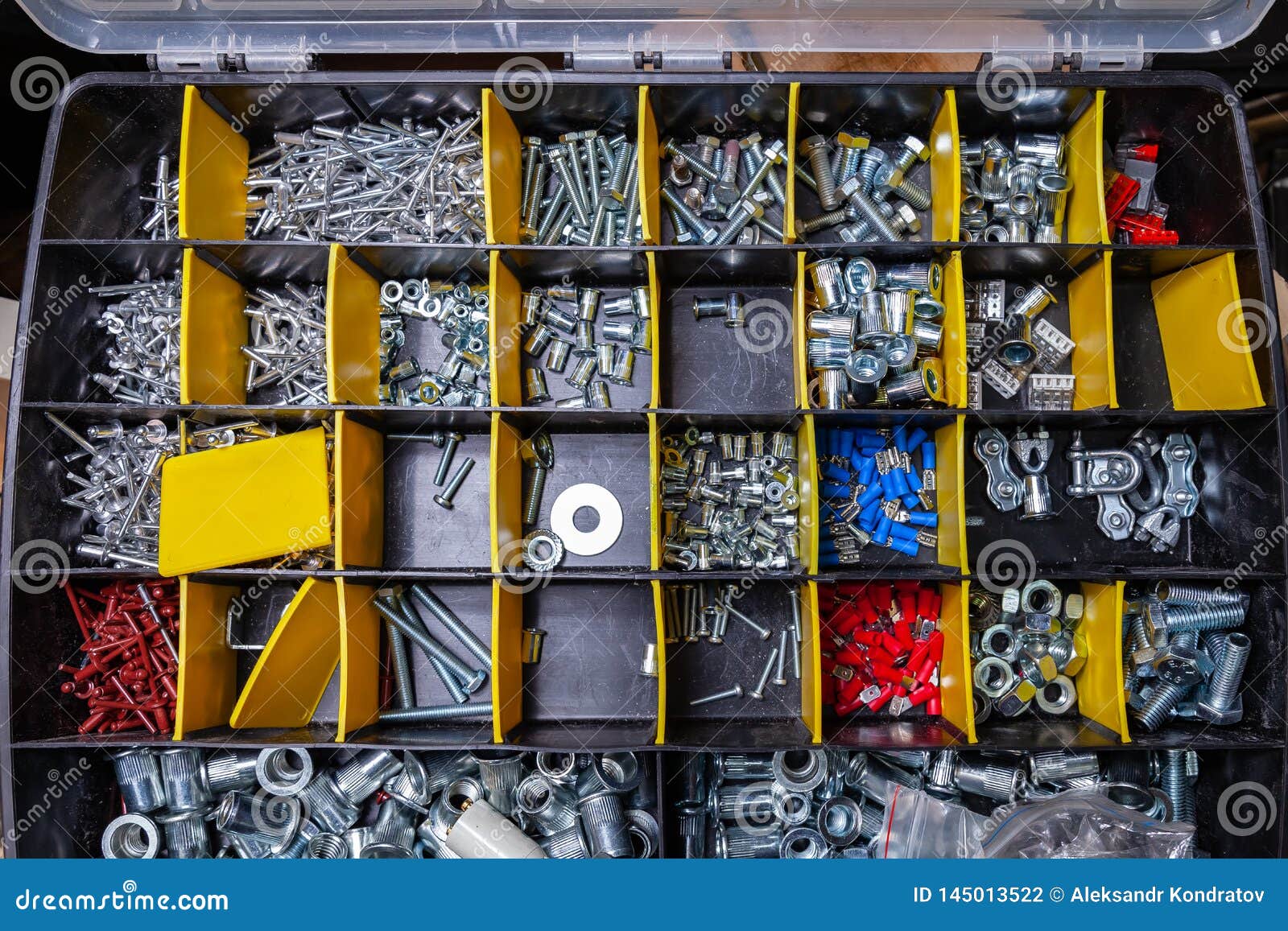 Box for Storing and Sorting Fixing Material for Tools and Construction ...