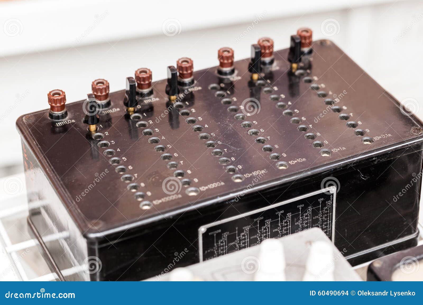 Box for the Telephone Cables Stock Photo - Image of talk, equipment ...