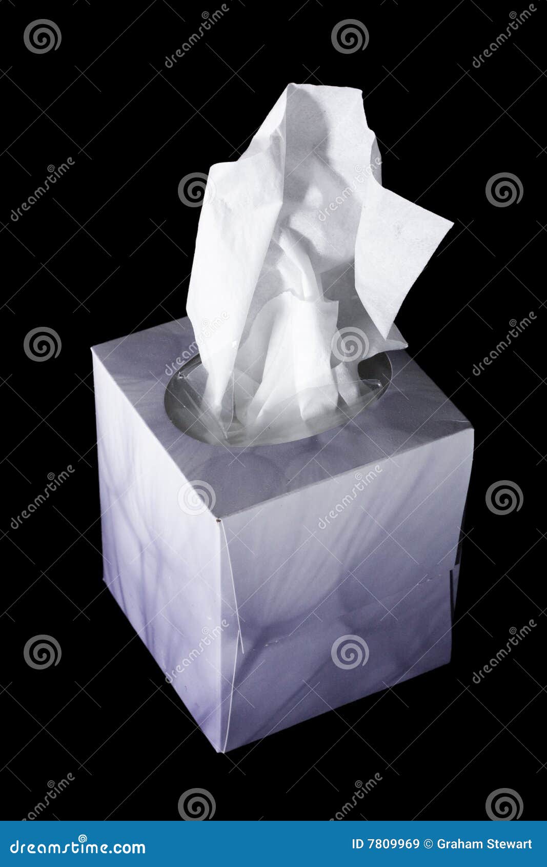 Box of Tissues stock image. Image of white, watery, allergy - 7809969
