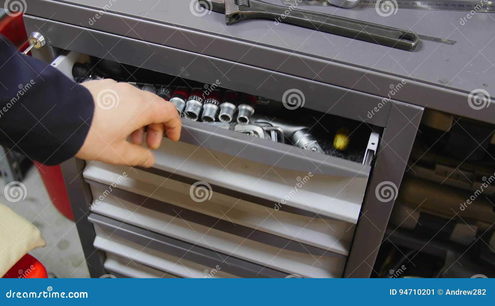 Box of Tools for Auto or Moto Repair Stock Image - Image of maintenance ...