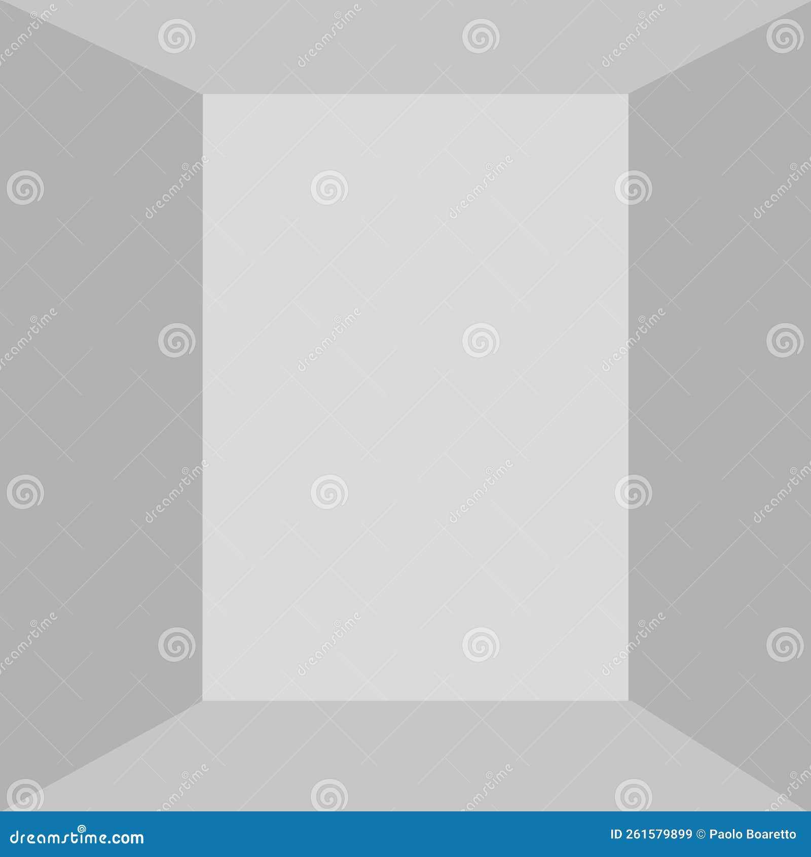 Box Top View, Vector Illustration Stock Illustration - Illustration of ...