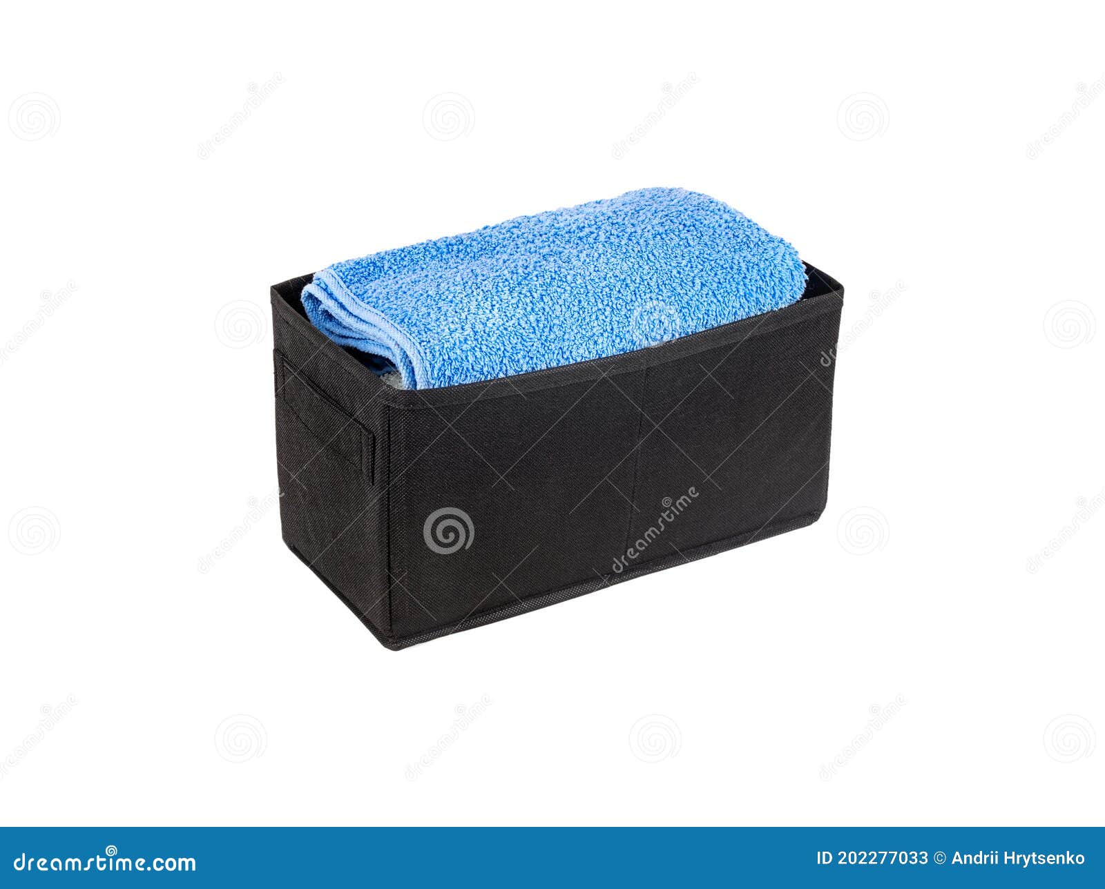 Box with towels stock image. Image of scented, container - 202277033