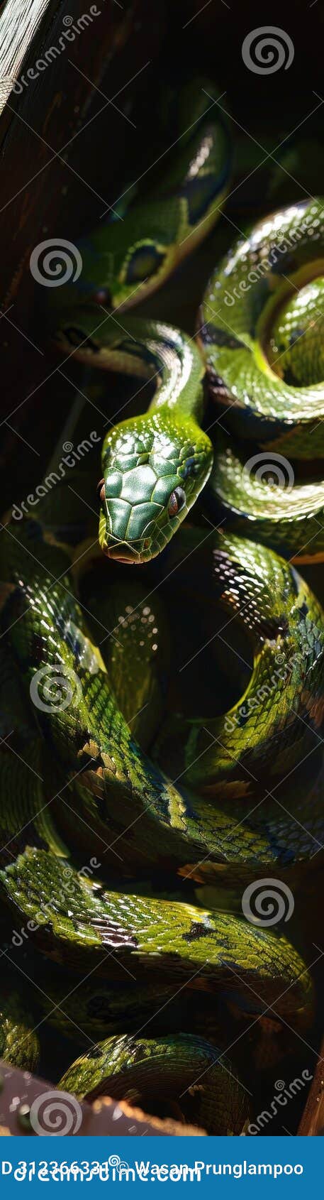 Box of Unending Spring Snakes, Shadowy Ambiance, Closeup, Pranksters ...