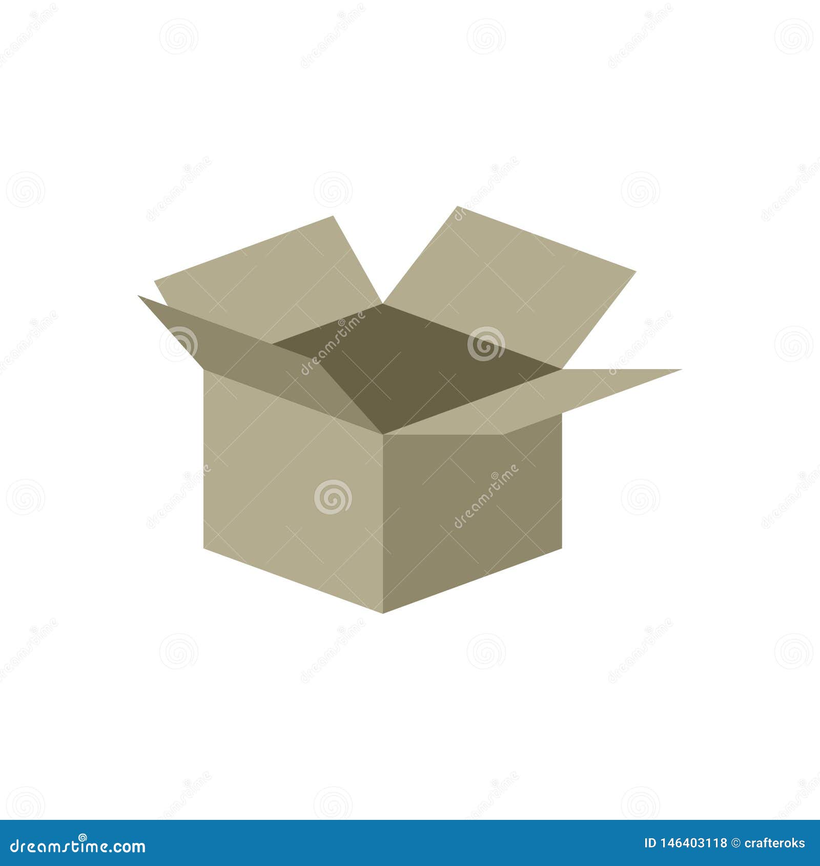 Box Vector Eps Illustration by Crafteroks Stock Vector - Illustration ...