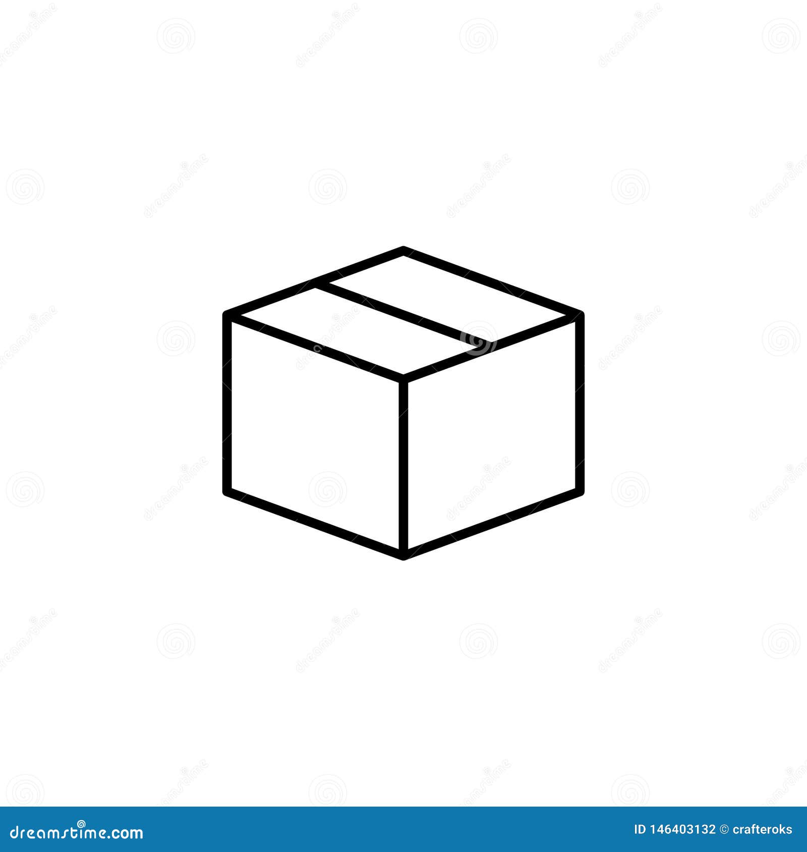 Box Vector Eps Illustration by Crafteroks Stock Vector - Illustration ...