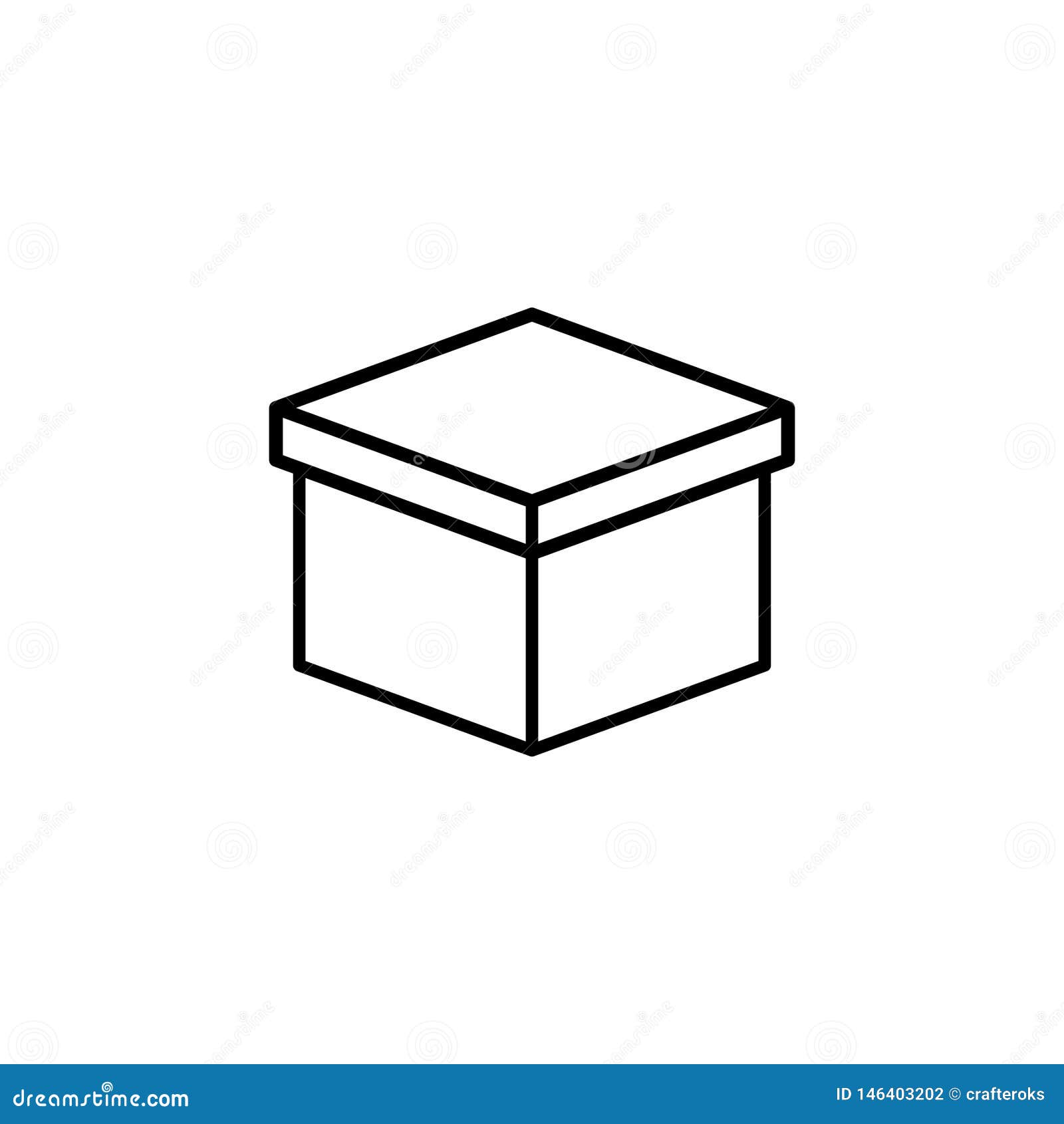 Box Vector Eps Illustration by Crafteroks Stock Vector - Illustration ...