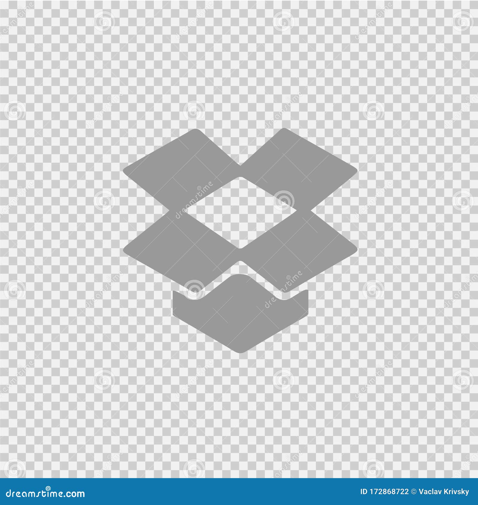 Box vector icon eps 10. stock vector. Illustration of isolated - 172868722