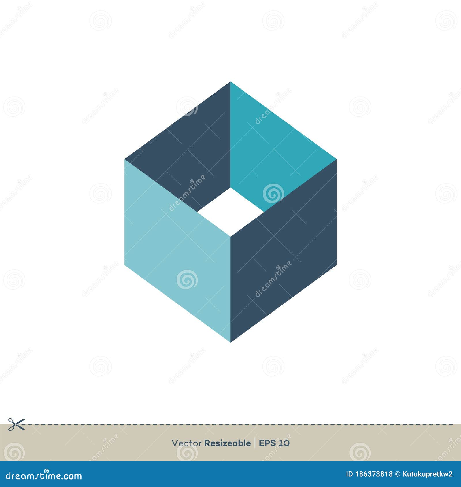 Box Vector Logo Template Illustration Design. Vector EPS 10 Stock ...