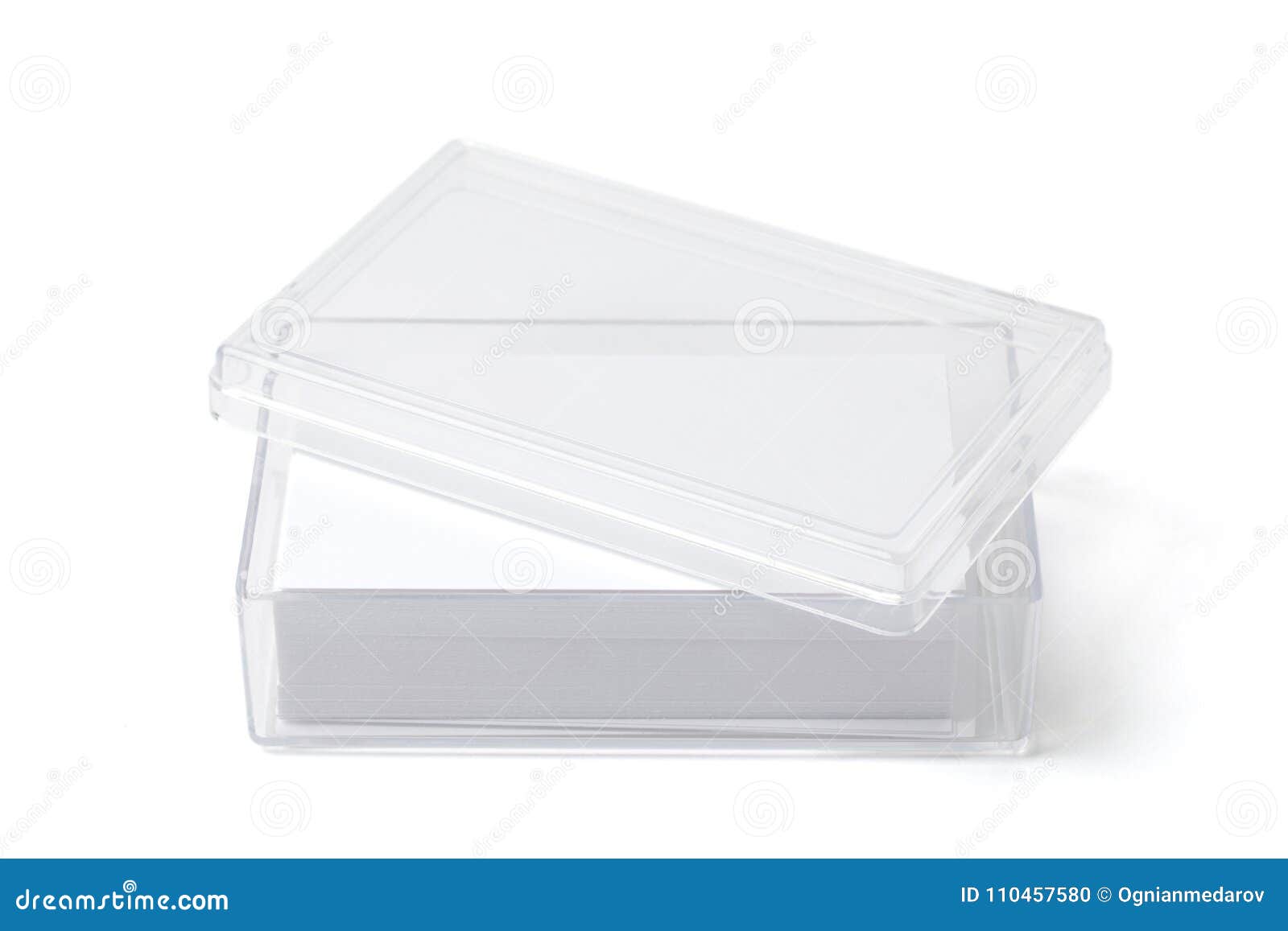 Box for Visit Cards stock photo. Image of design, data - 110457580
