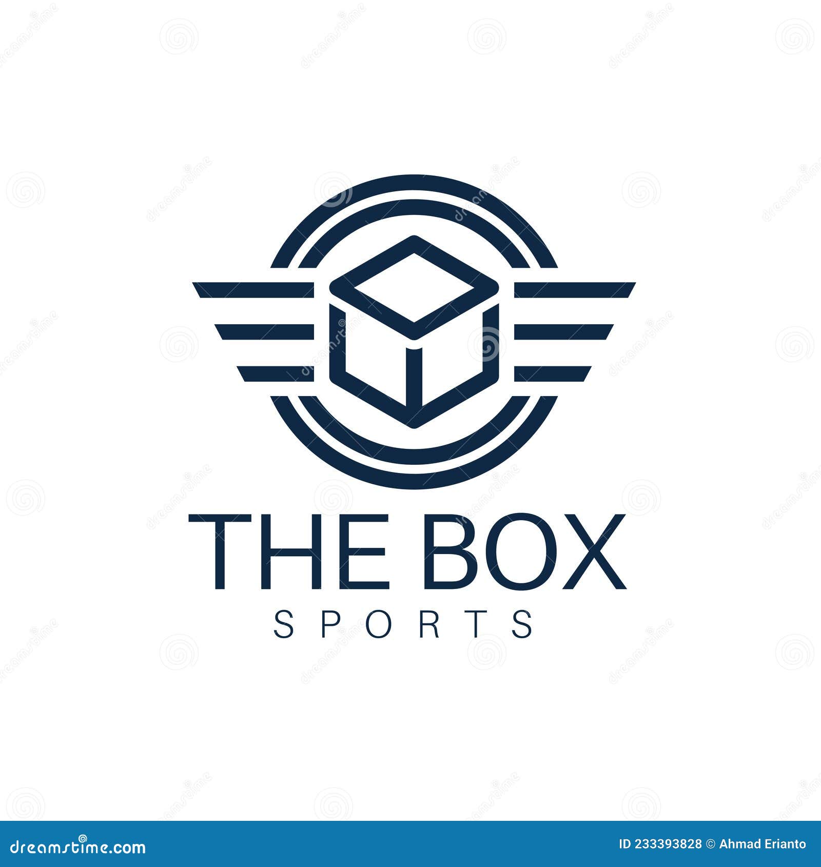 Box Wing,Transport Logo,Vector Logo Illustration Design Template Stock ...