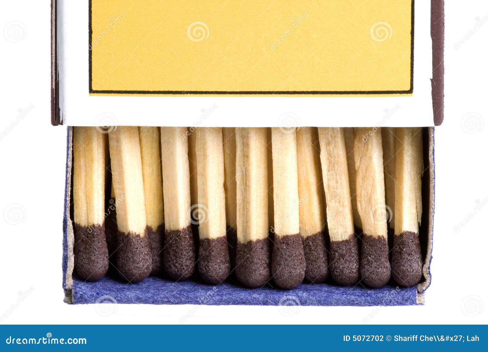 Box of Wood Matches stock photo. Image of closeup, starters - 5072702