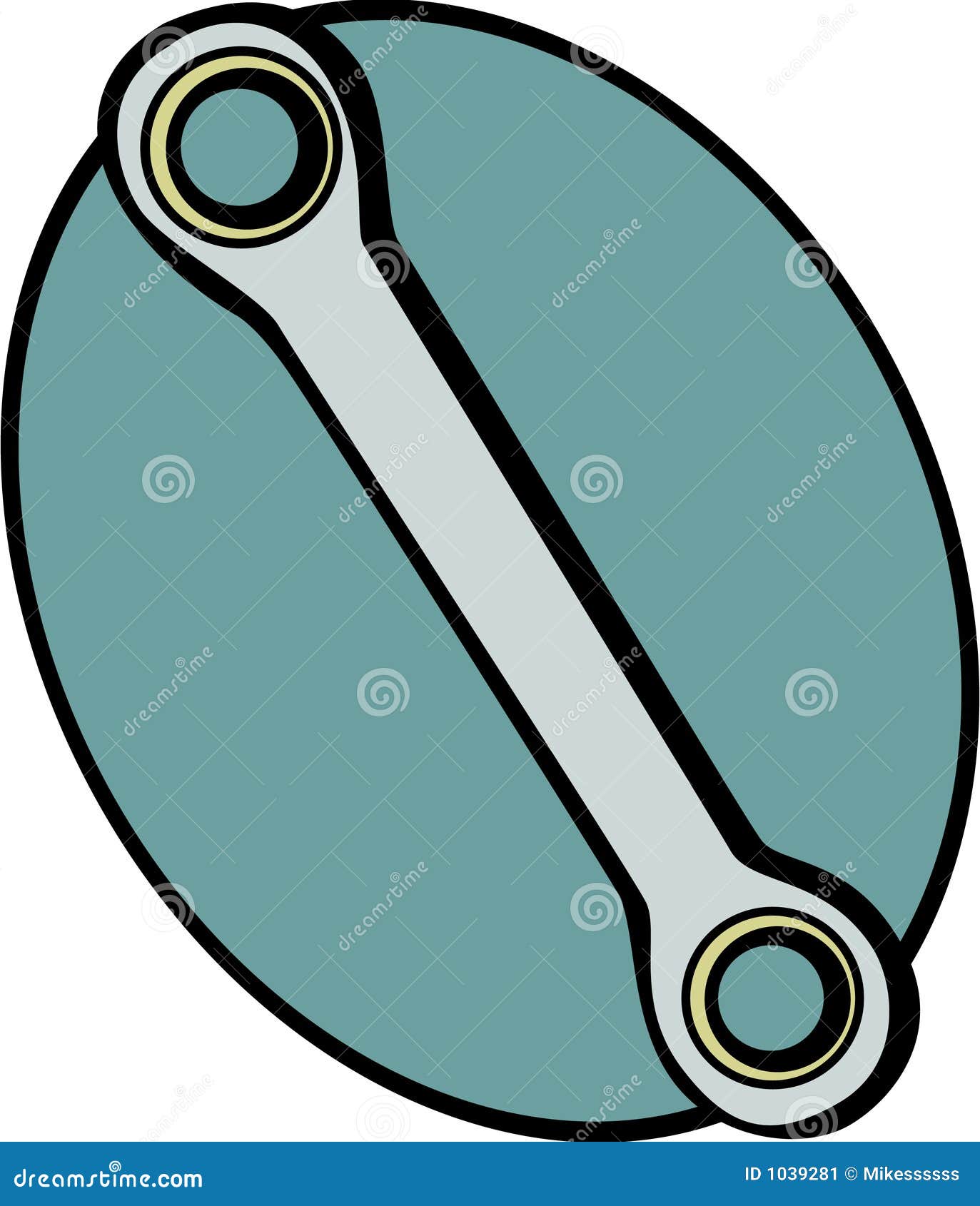 Box Wrench Mechanic Tool. Vector Format Available Stock Vector ...