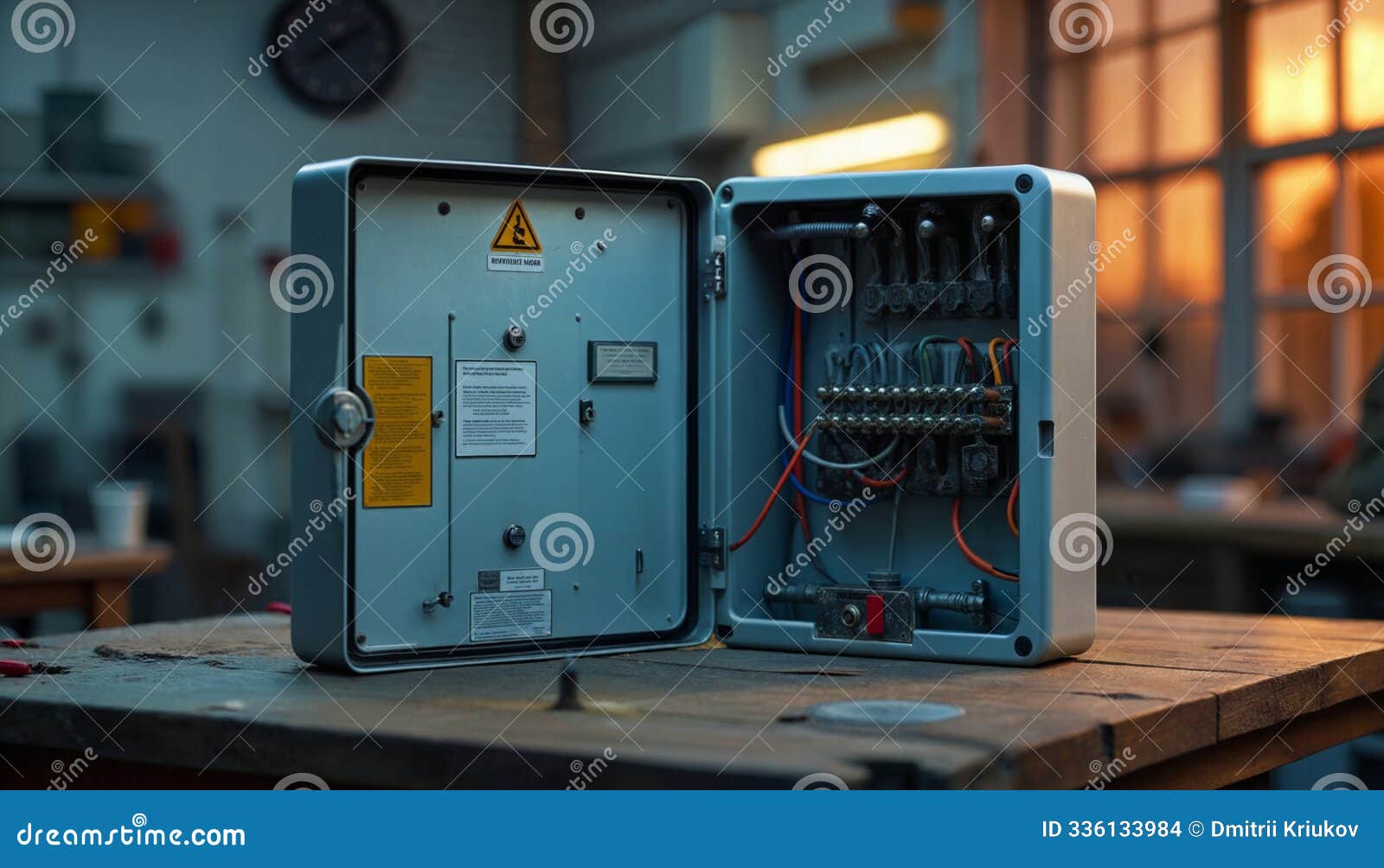 Open Breaker Box Icon Cartoon Vector | CartoonDealer.com #115881195