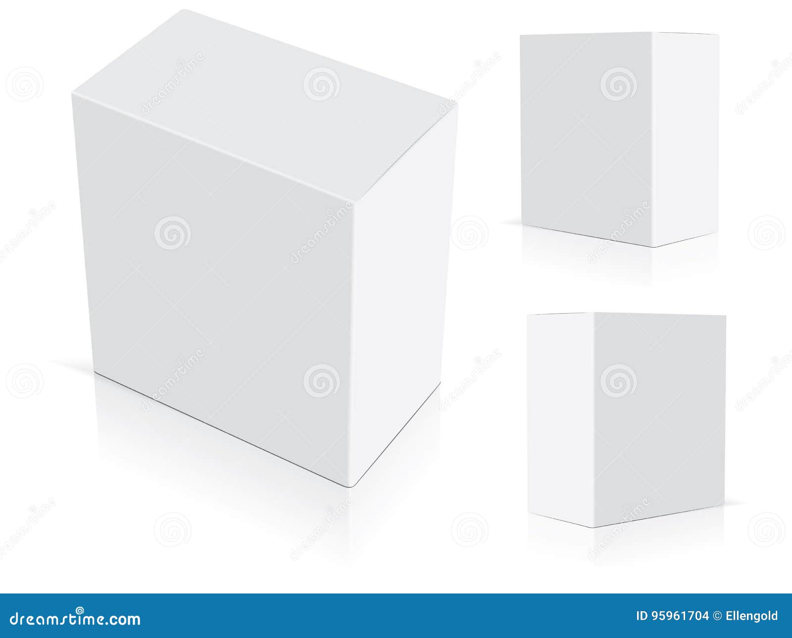 Box for Your Corporate Identity. Stock Vector - Illustration of form ...