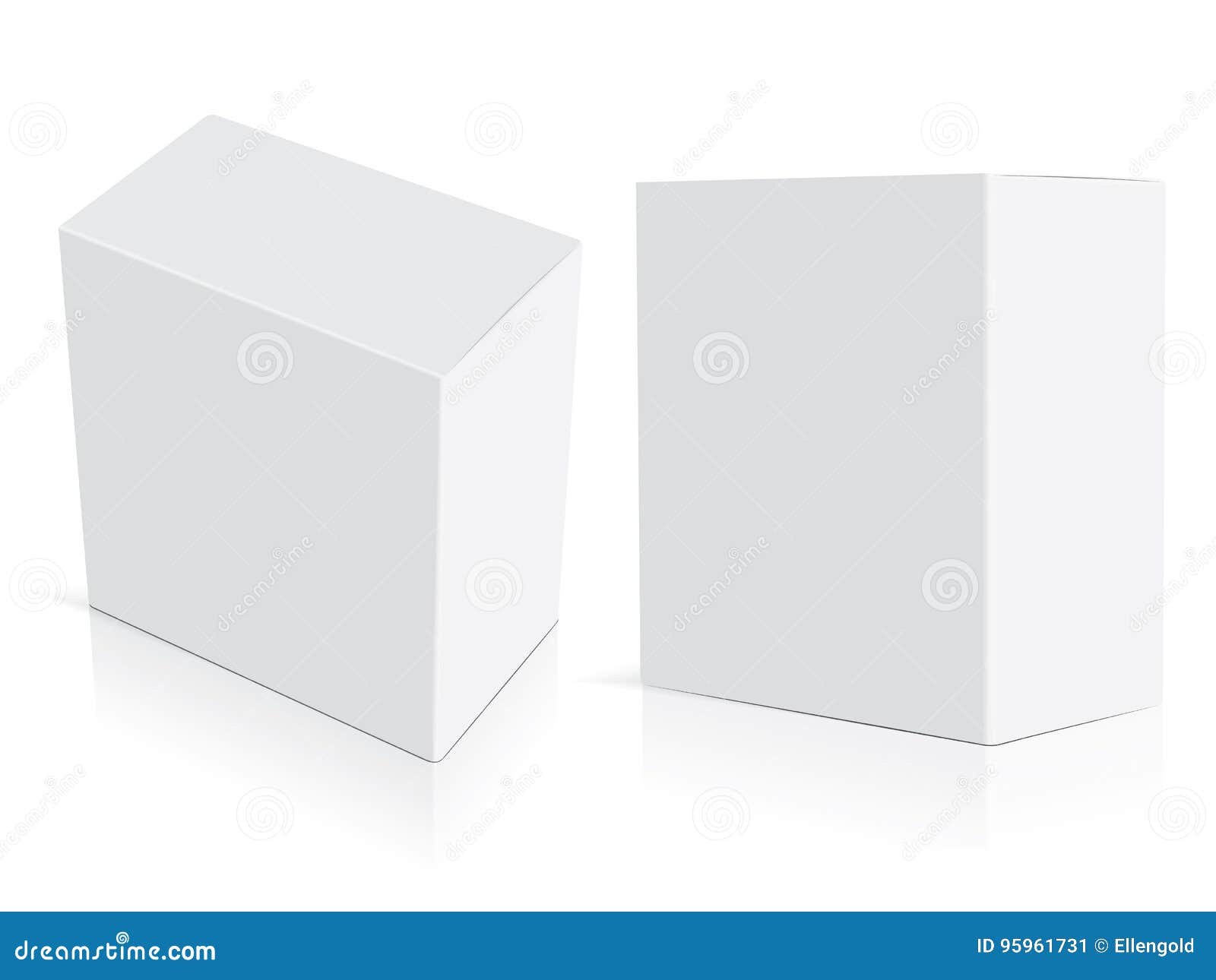 Box for Your Corporate Identity. Stock Vector - Illustration of mock ...
