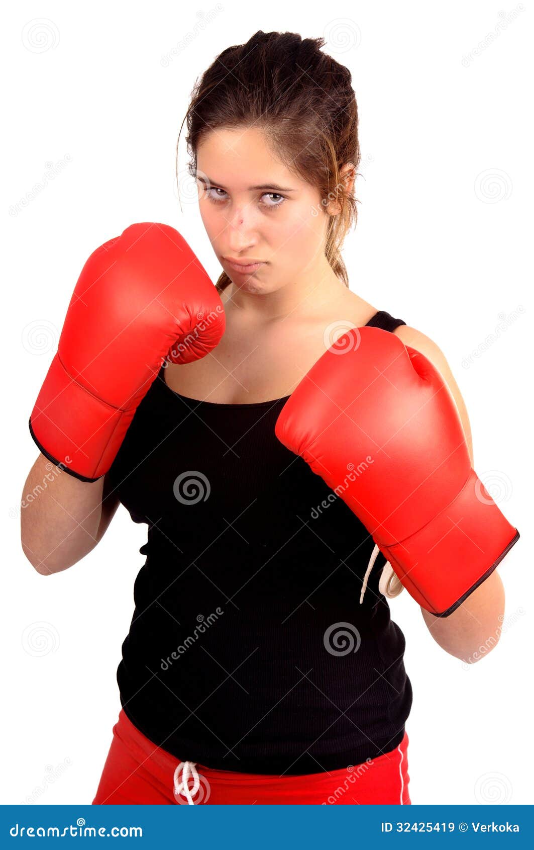 Boxare fotografering för bildbyråer. Bild av idrottshall - 32425419