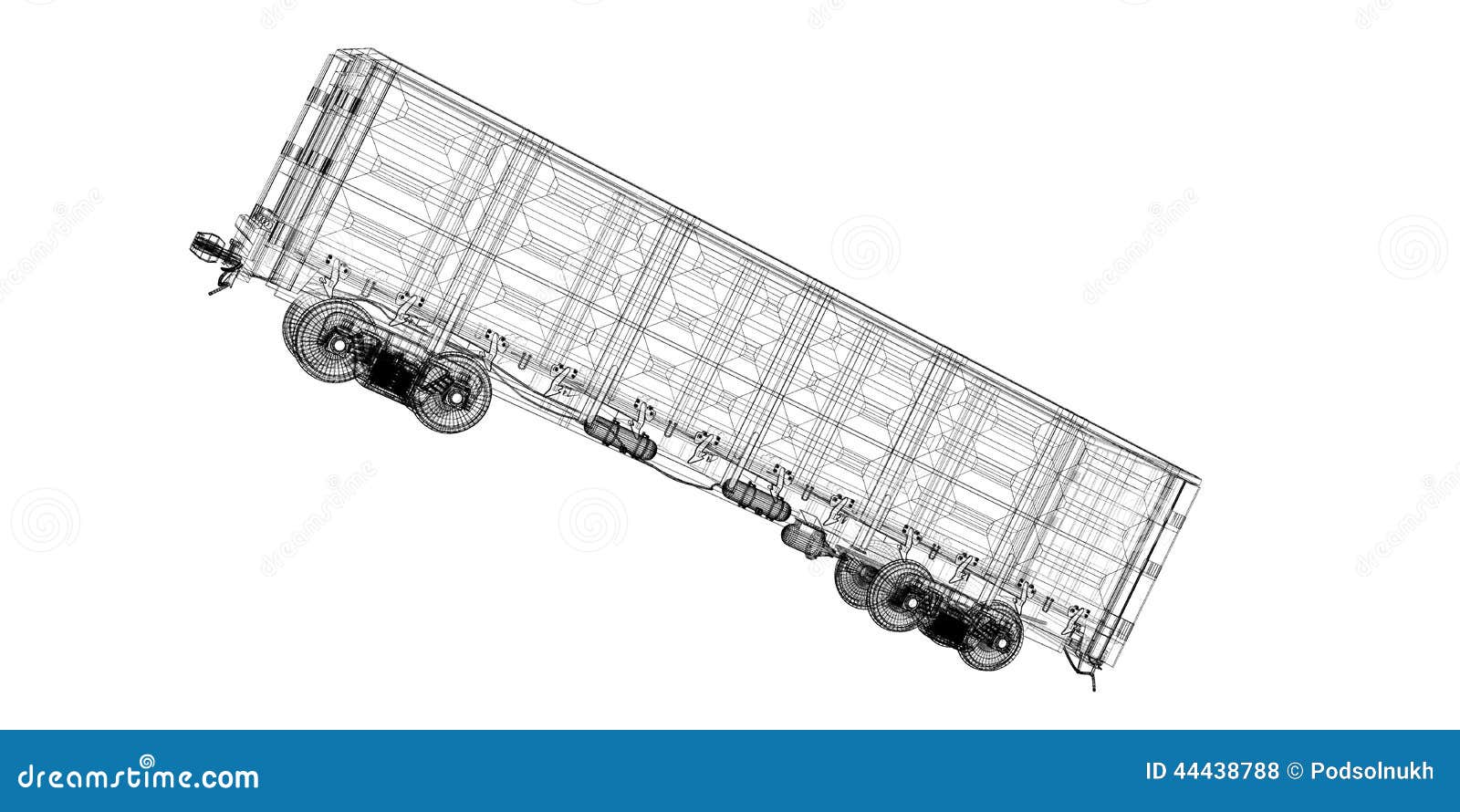 Boxcar stock illustration. Illustration of power, industry - 44438788