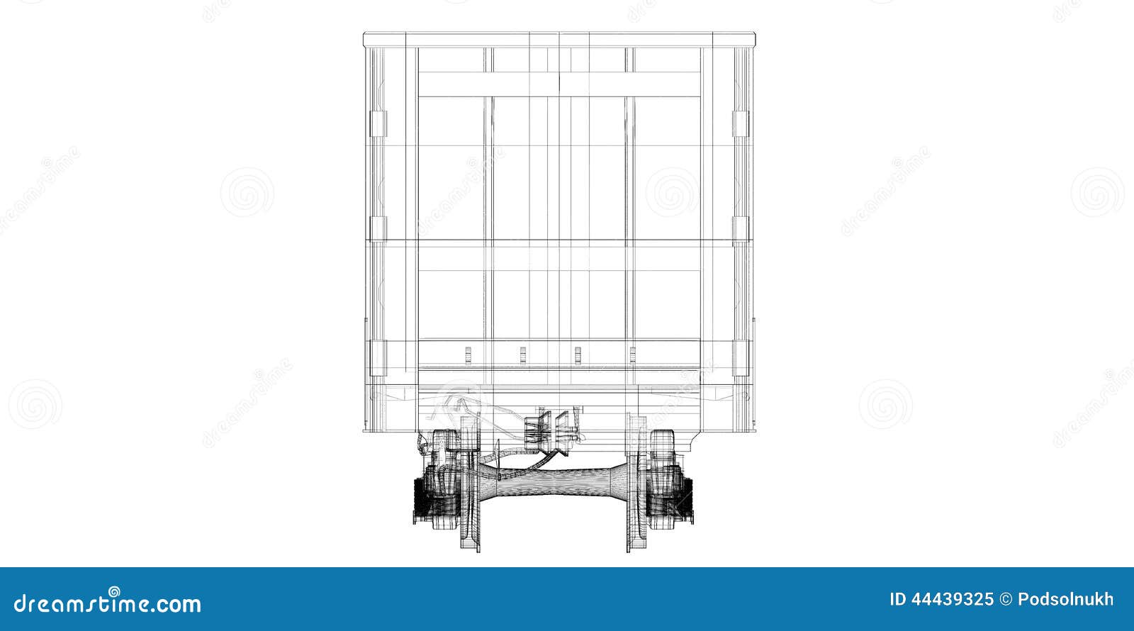 Boxcar stock illustration. Illustration of industry, motion - 44439325