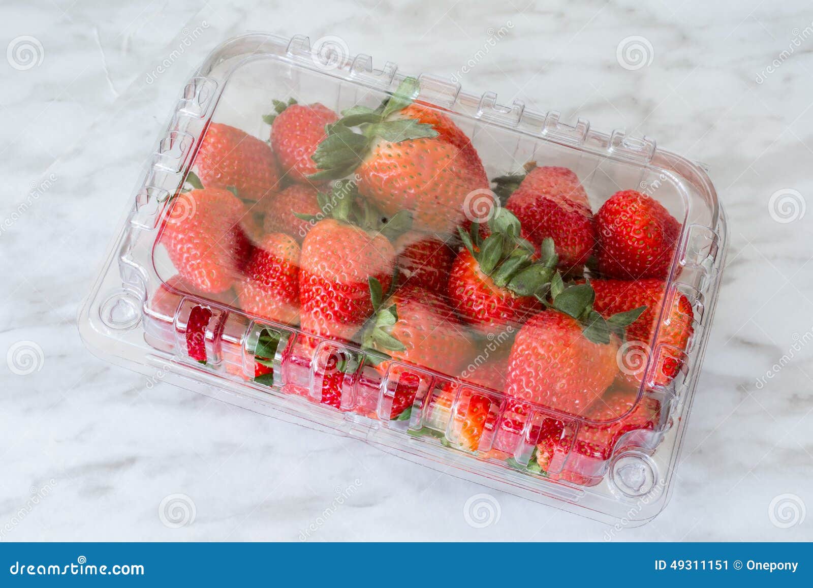 Boxed Strawberries stock image. Image of shiny, diet - 49311151