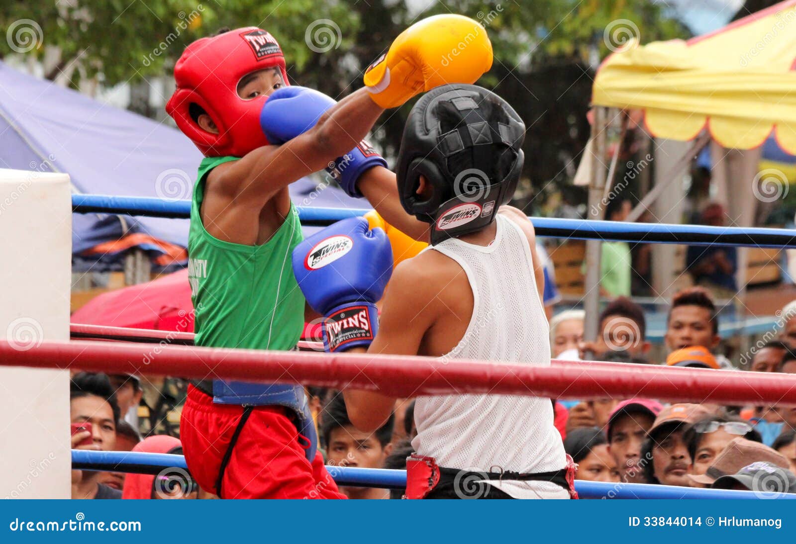 Boxeo aficionado imagen de archivo editorial. Imagen de triunfo - 33844014