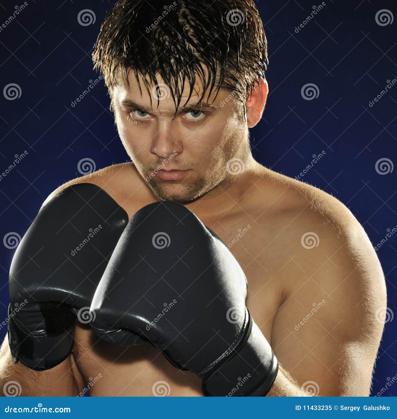 The boxer stock image. Image of people, competitive, light - 11433235