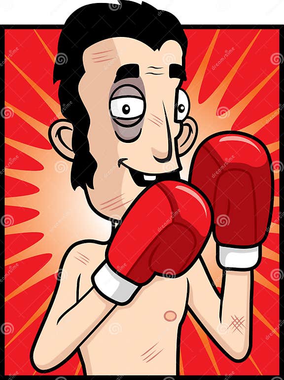 Boxer stock vector. Illustration of knocked, clip, hitting - 2177159