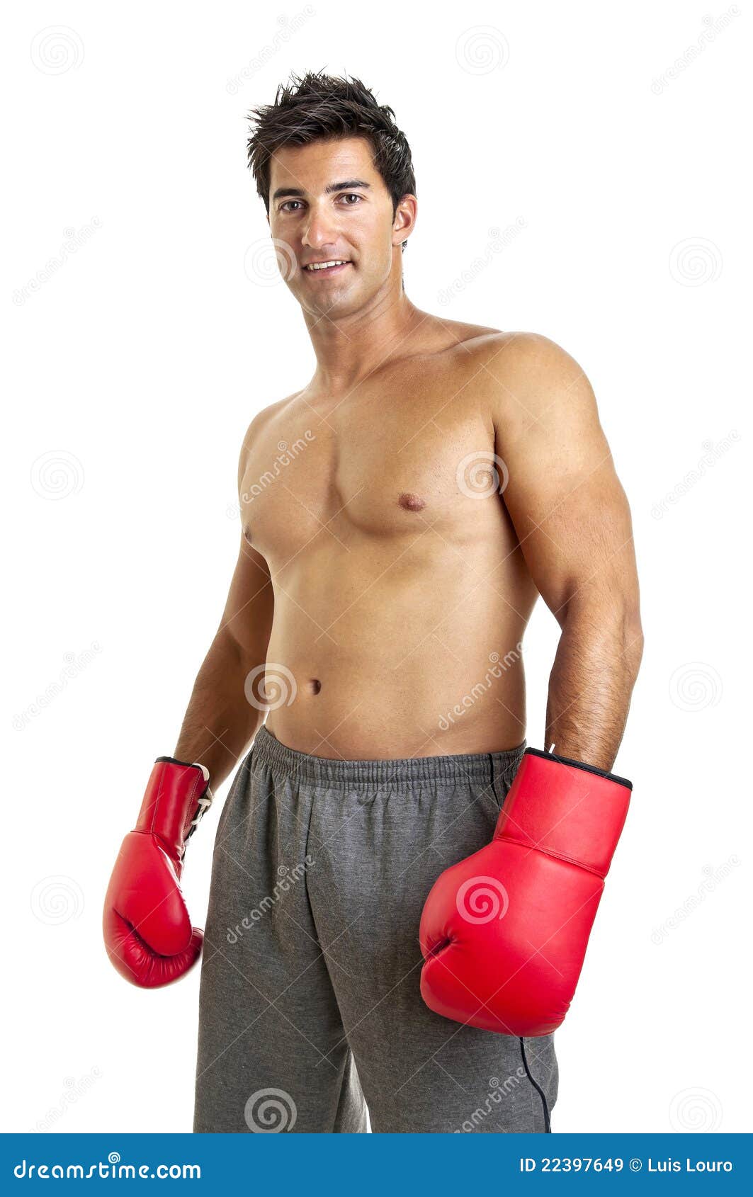 Boxer stock image. Image of portrait, body, boxing, people - 22397649