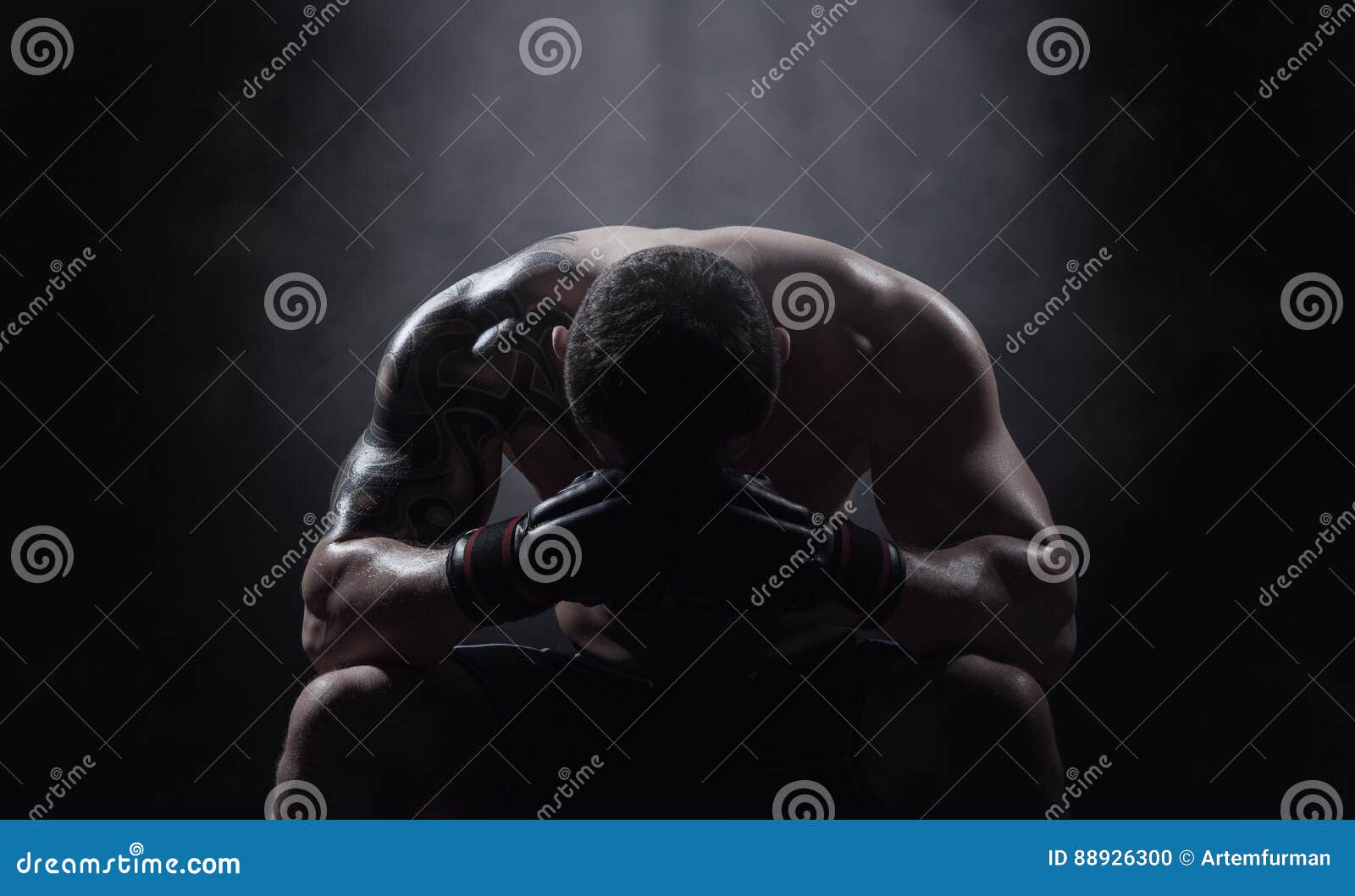 Boxer stock photo. Image of boxing, athletic, defeat - 88926300