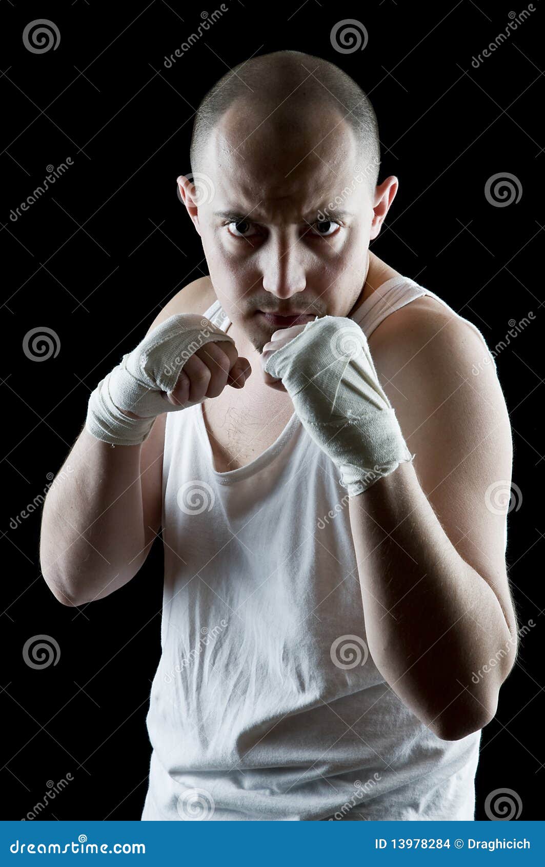Boxer attacking stock photo. Image of healthy, black - 13978284