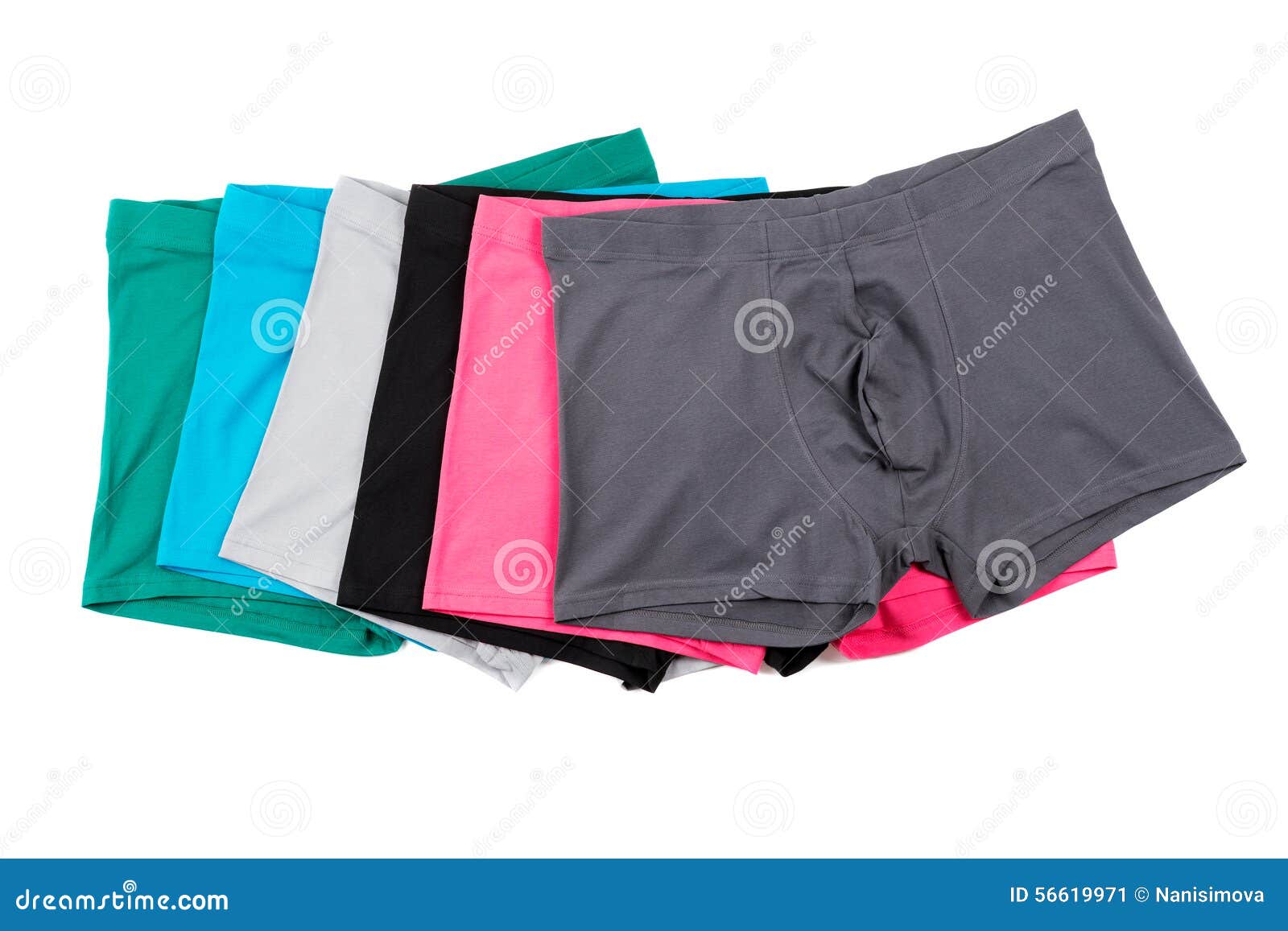 Boxer Briefs Isolated on a White Stock Image - Image of clothing, soft ...