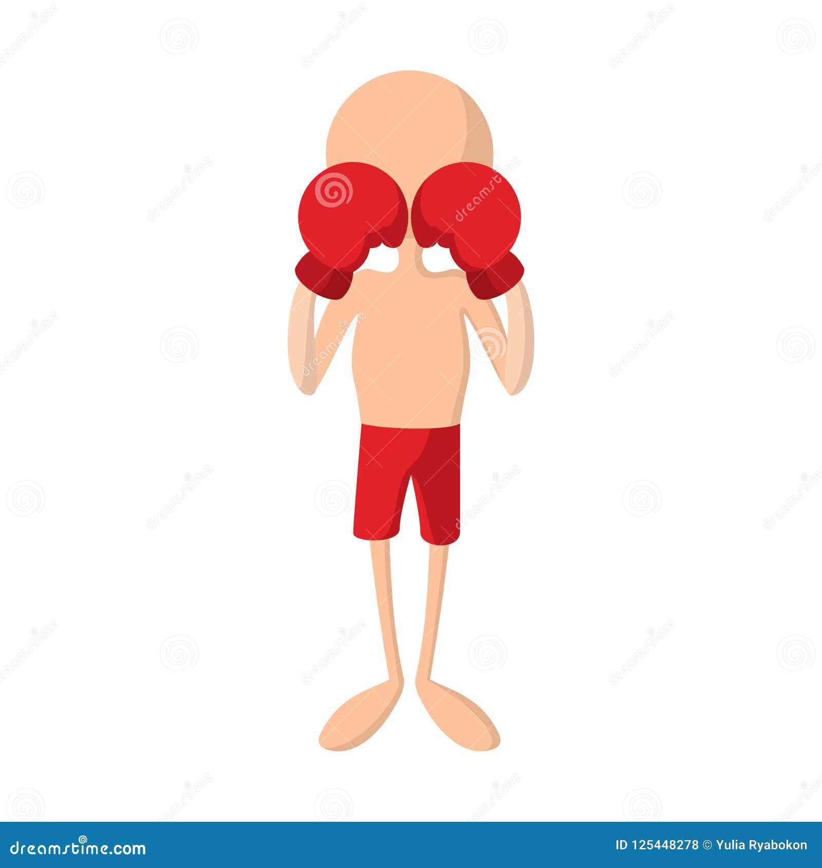 Boxer Dog Cartoon Vector Illustration | CartoonDealer.com #15838030
