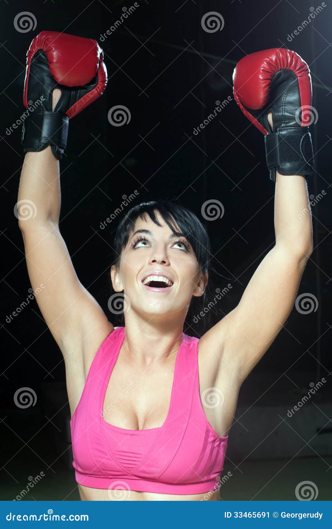 Boxer Female stock image. Image of fitness, fight, beauty - 33465691
