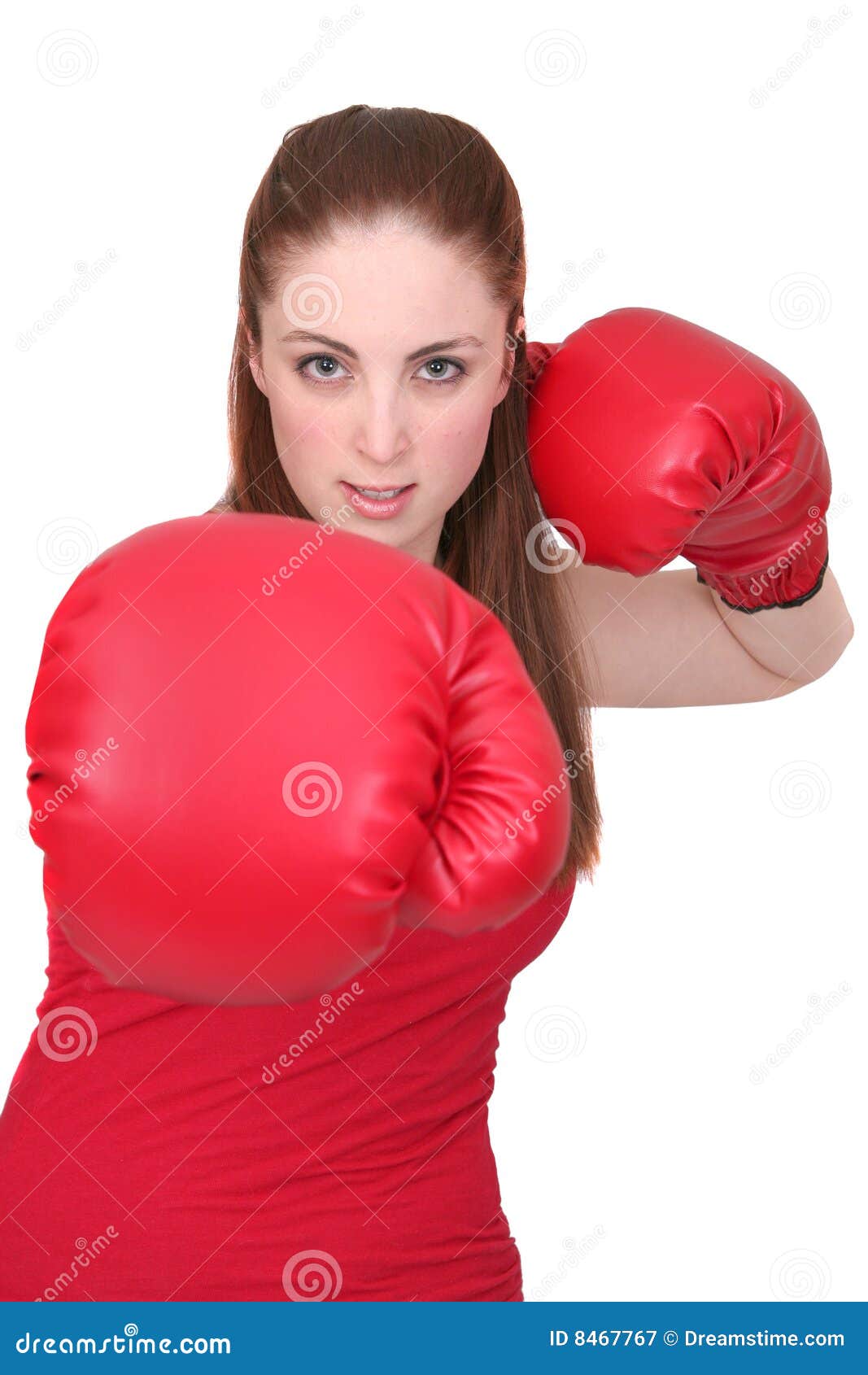 Boxer girl stock image. Image of glove, fitness, champion - 8467767