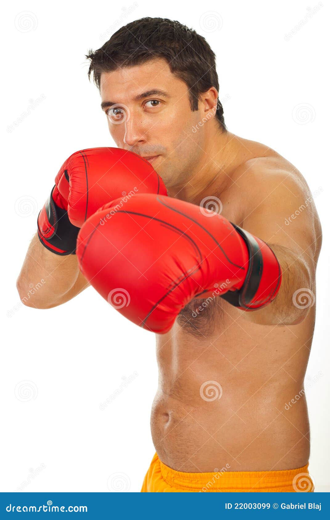 Boxer man fighting stock image. Image of competition - 22003099